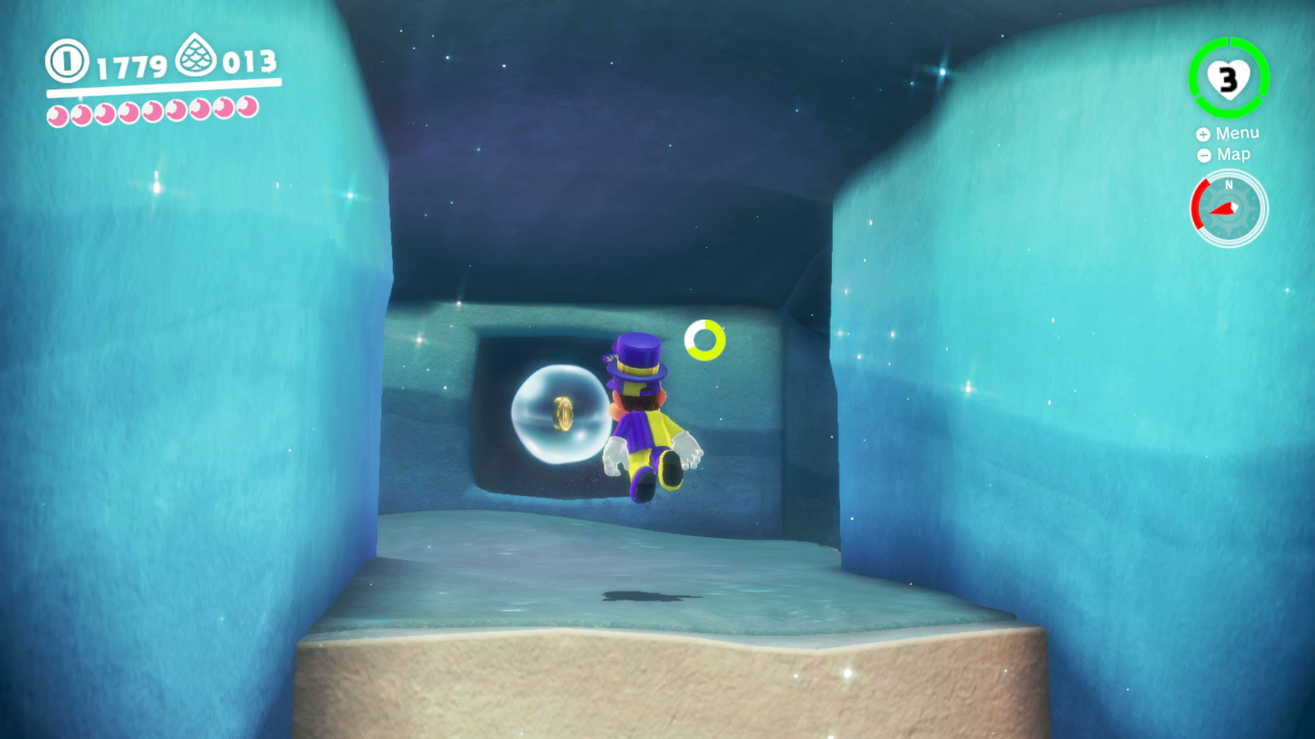 Super Mario Odyssey Lake Kingdom Lake Kingdom Power Moon 08 Treasure