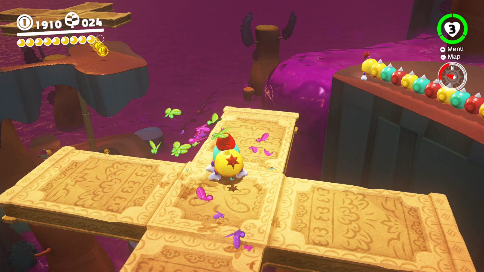 Super Mario Odyssey Lost Kingdom Moon Locations - All Secrets, Bosses ...