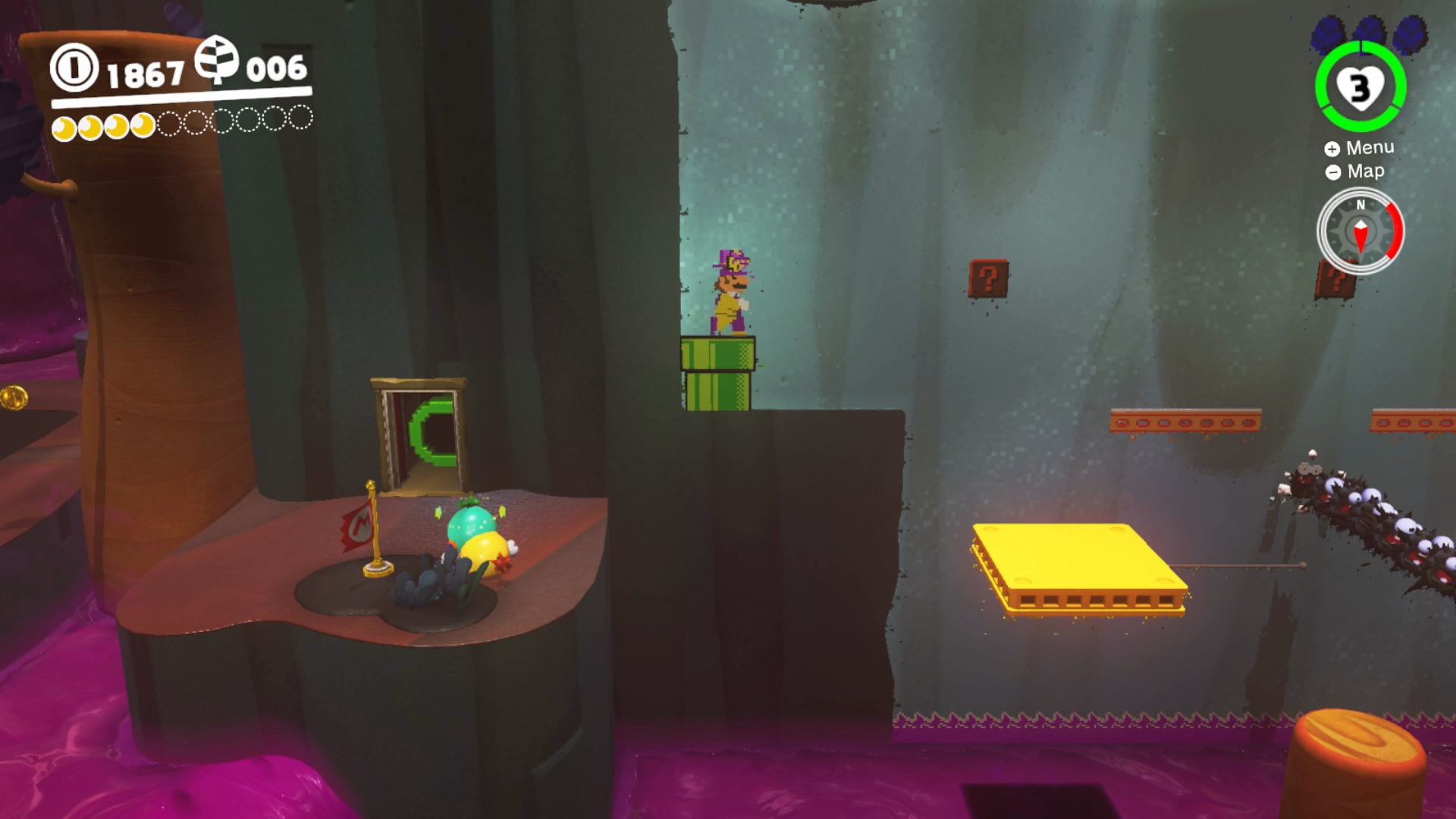 Super Mario Odyssey Lost Kingdom Moon Locations - All Secrets, Bosses ...