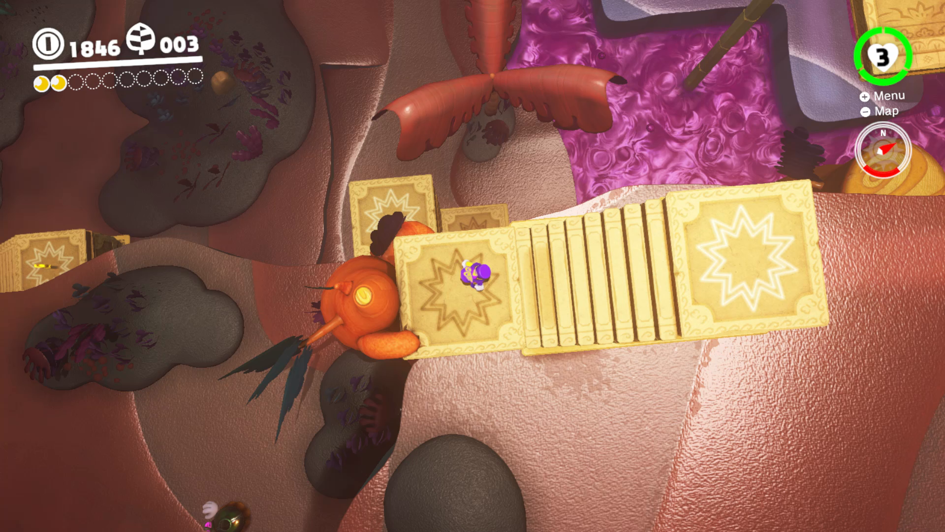 Super Mario Odyssey Lost Kingdom Moon Locations - All Secrets, Bosses ...