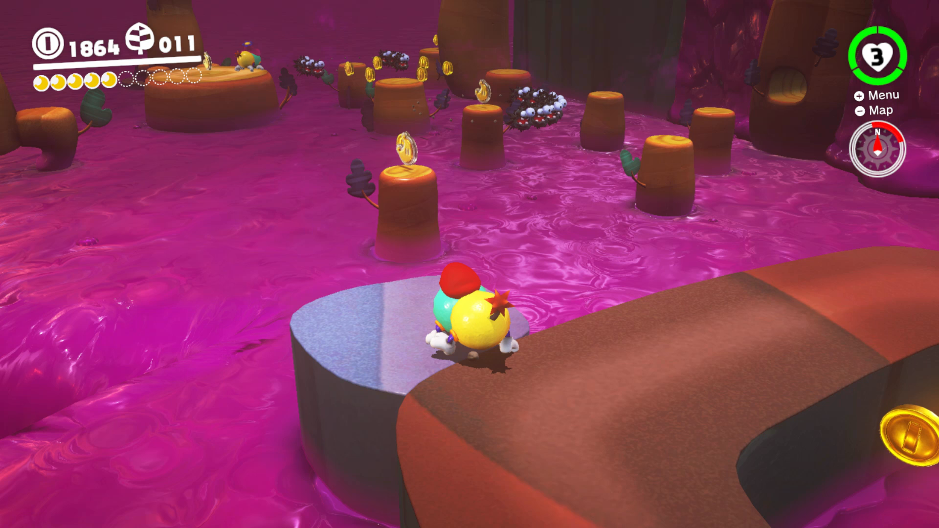 Super Mario Odyssey Lost Kingdom Moon Locations - All Secrets, Bosses ...