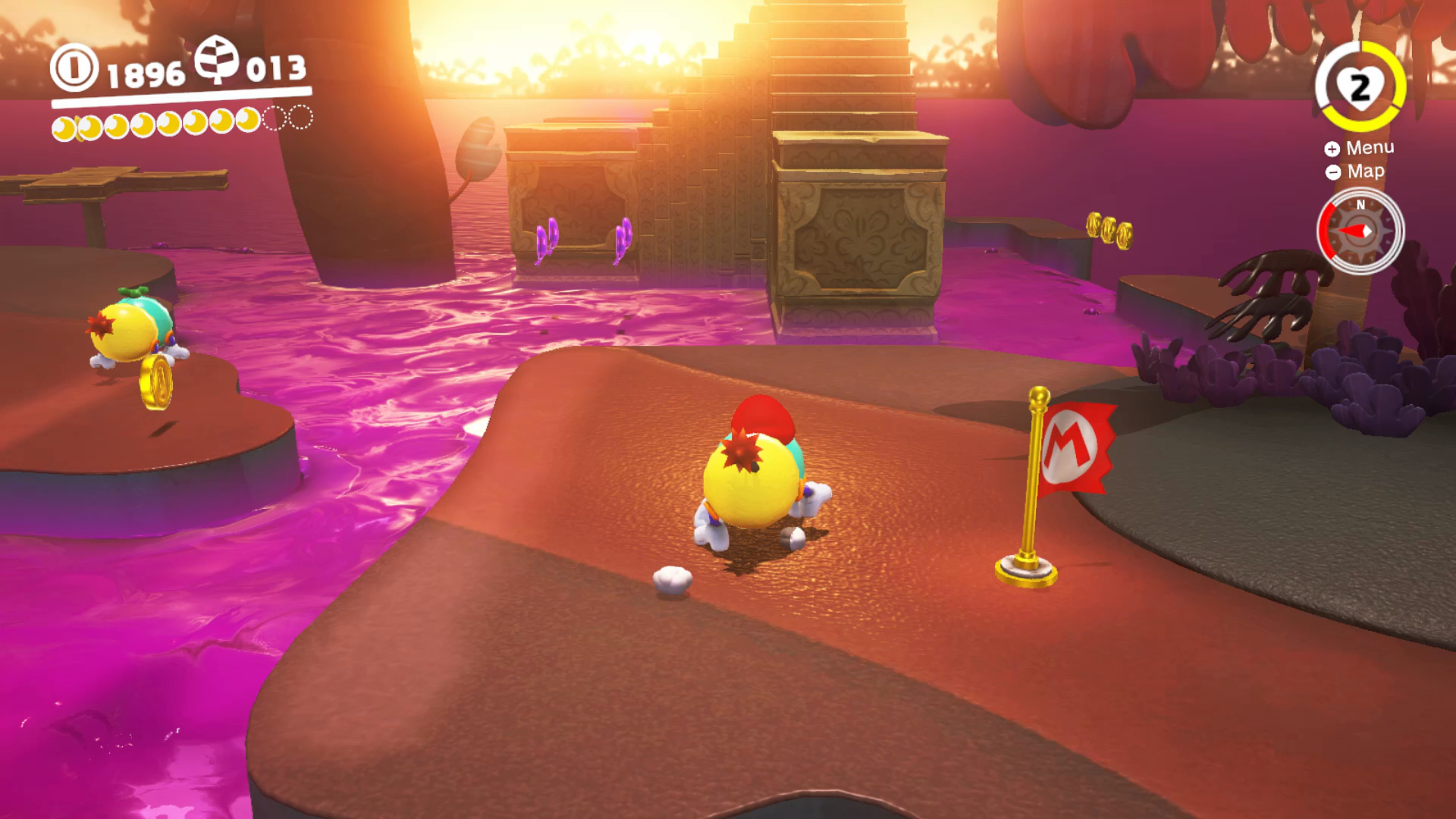 Super Mario Odyssey Lost Kingdom Moon Locations - All Secrets, Bosses ...