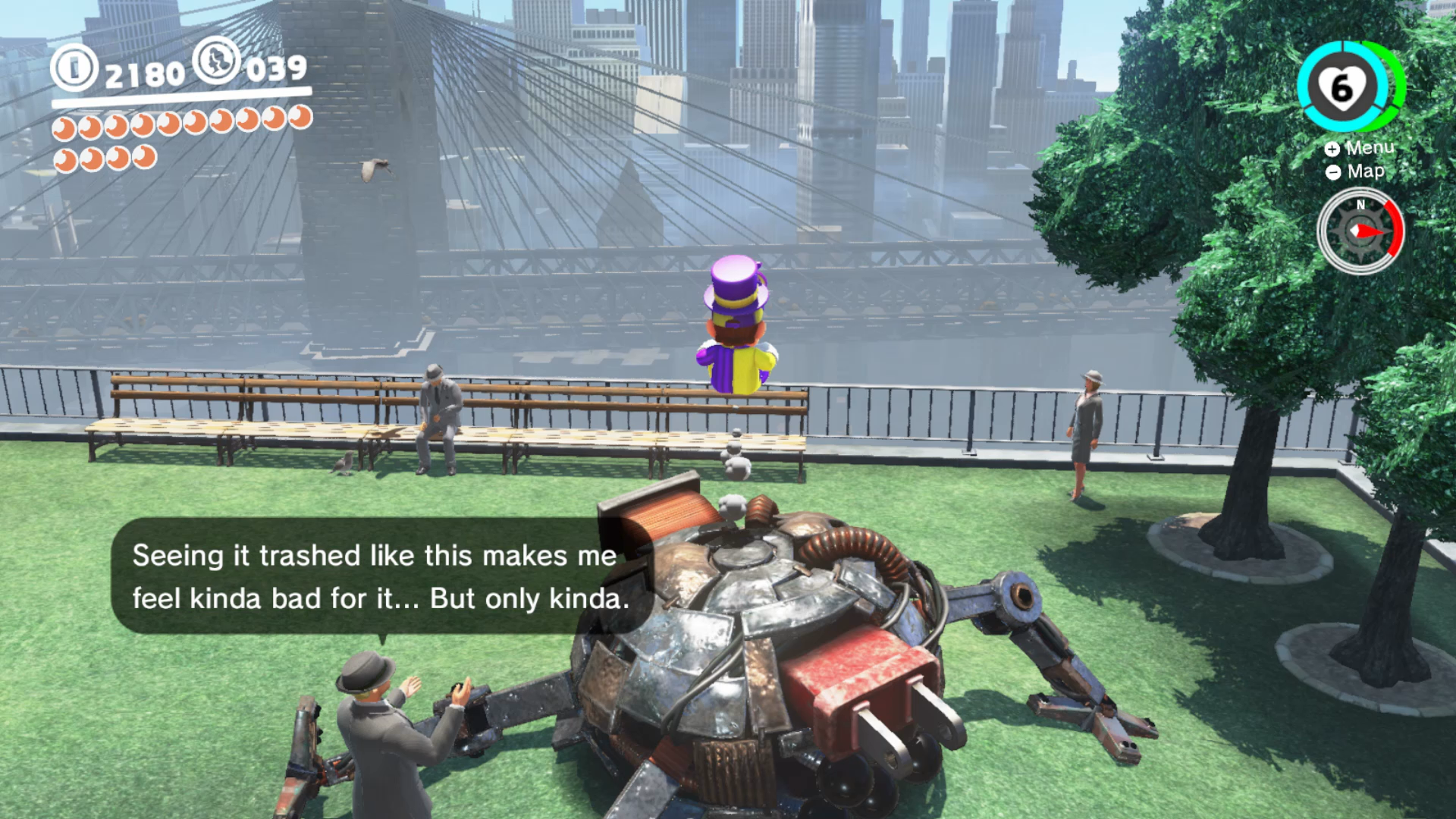 Super Mario Odyssey Metro Kingdom Moon Locations - All Secrets, Bosses ...