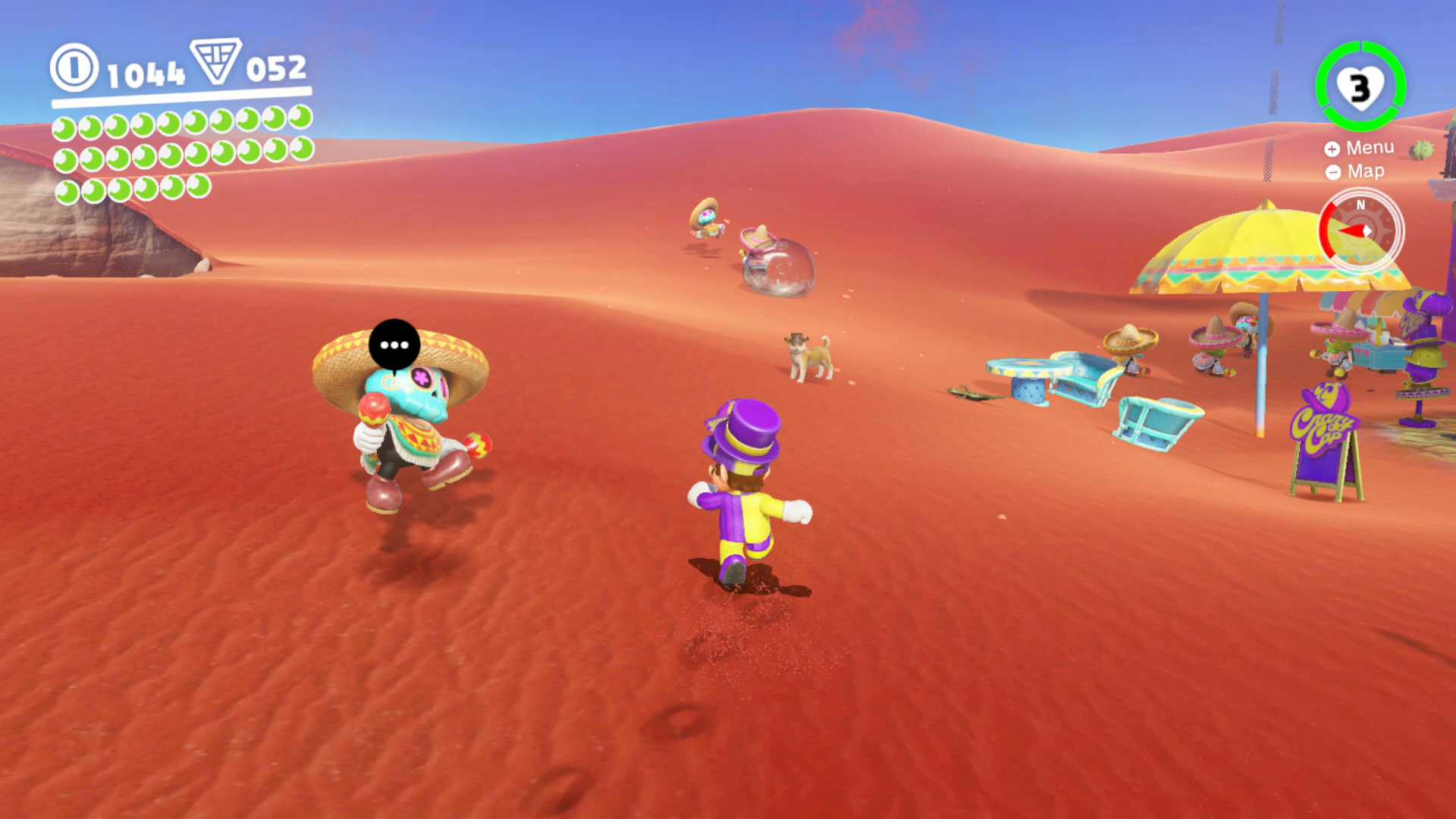 Super Mario Odyssey Sand Kingdom Moon Locations - All Secrets, Boss ...