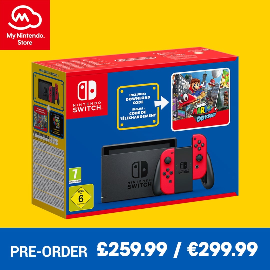 Bundle Switch de Super Mario não permite escolher jogo na Europa ...