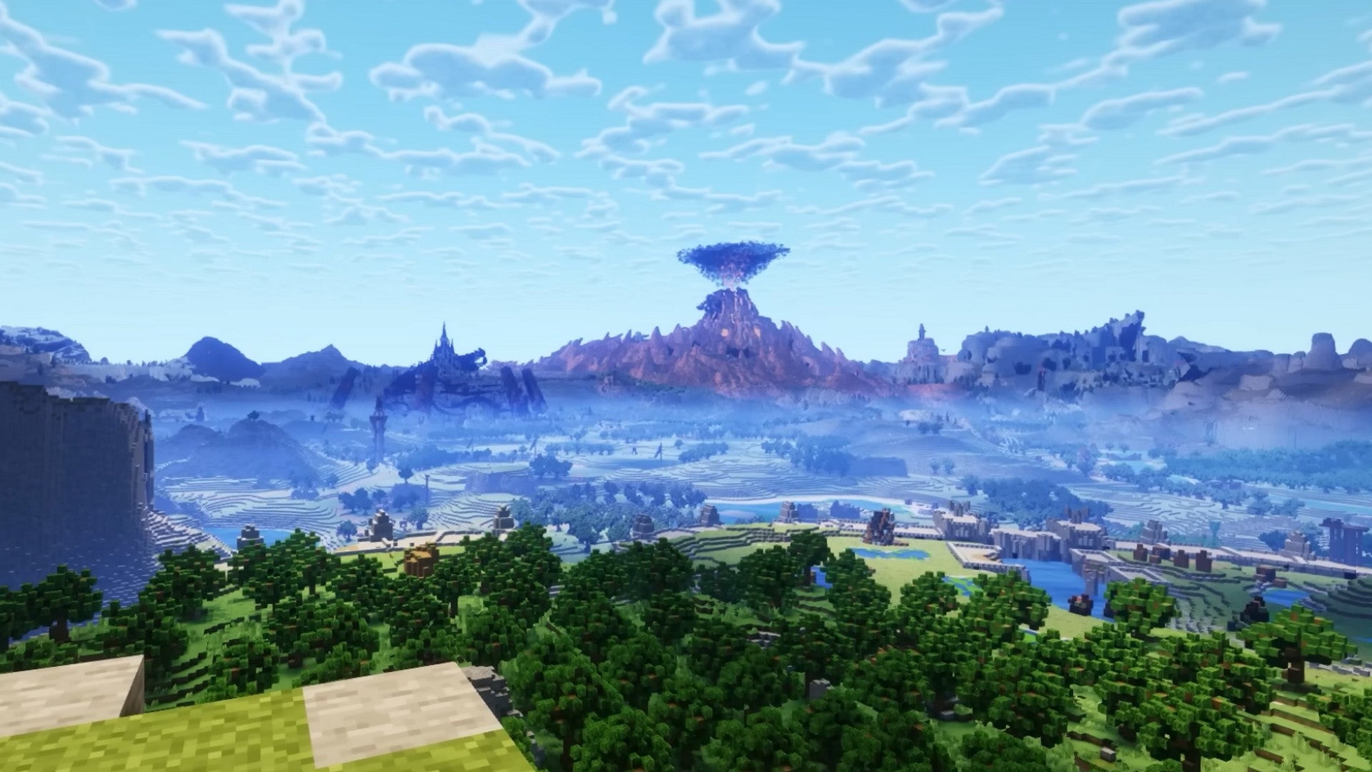 Zelda Minecraft Wallpaper