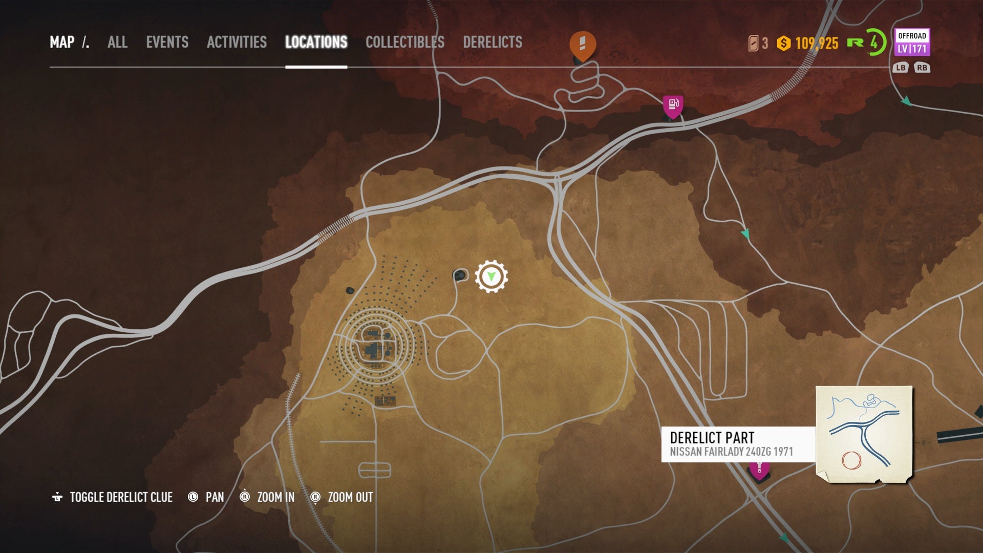 Need for Speed Payback Nissan Fairlady 240ZG 1971 Derelict Parts ...