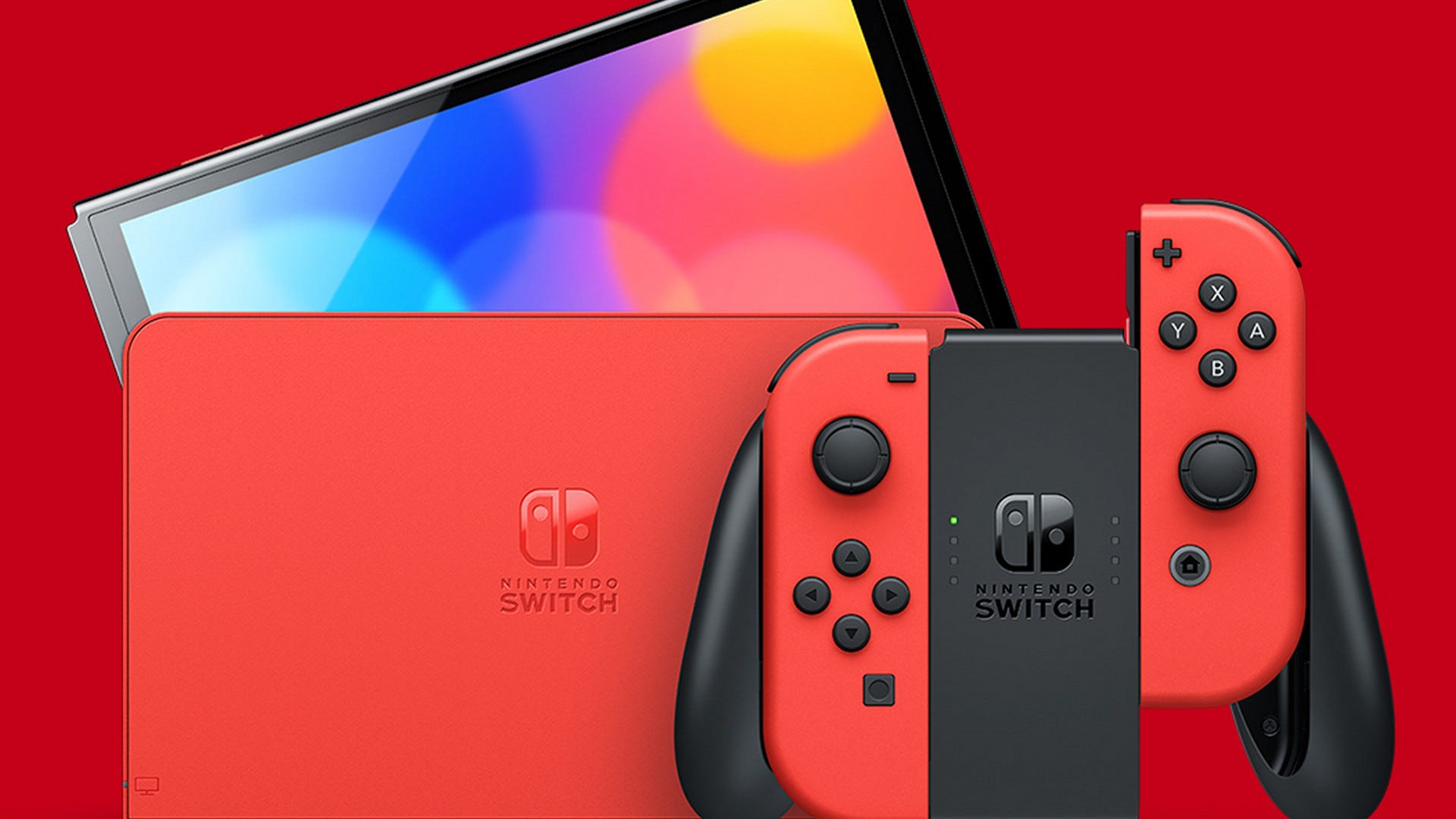 Nintendo Switch Oled Neue Mario Edition In Roter Farbe Angekündigt