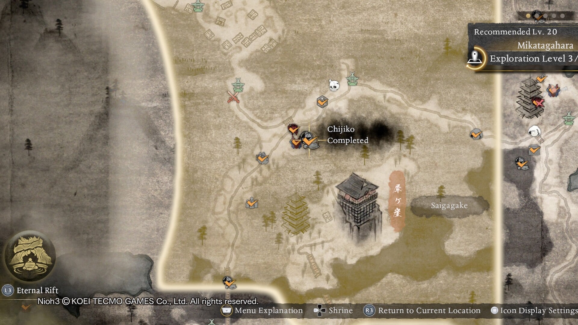 All Nioh 3 Chijiko locations | Eurogamer.net