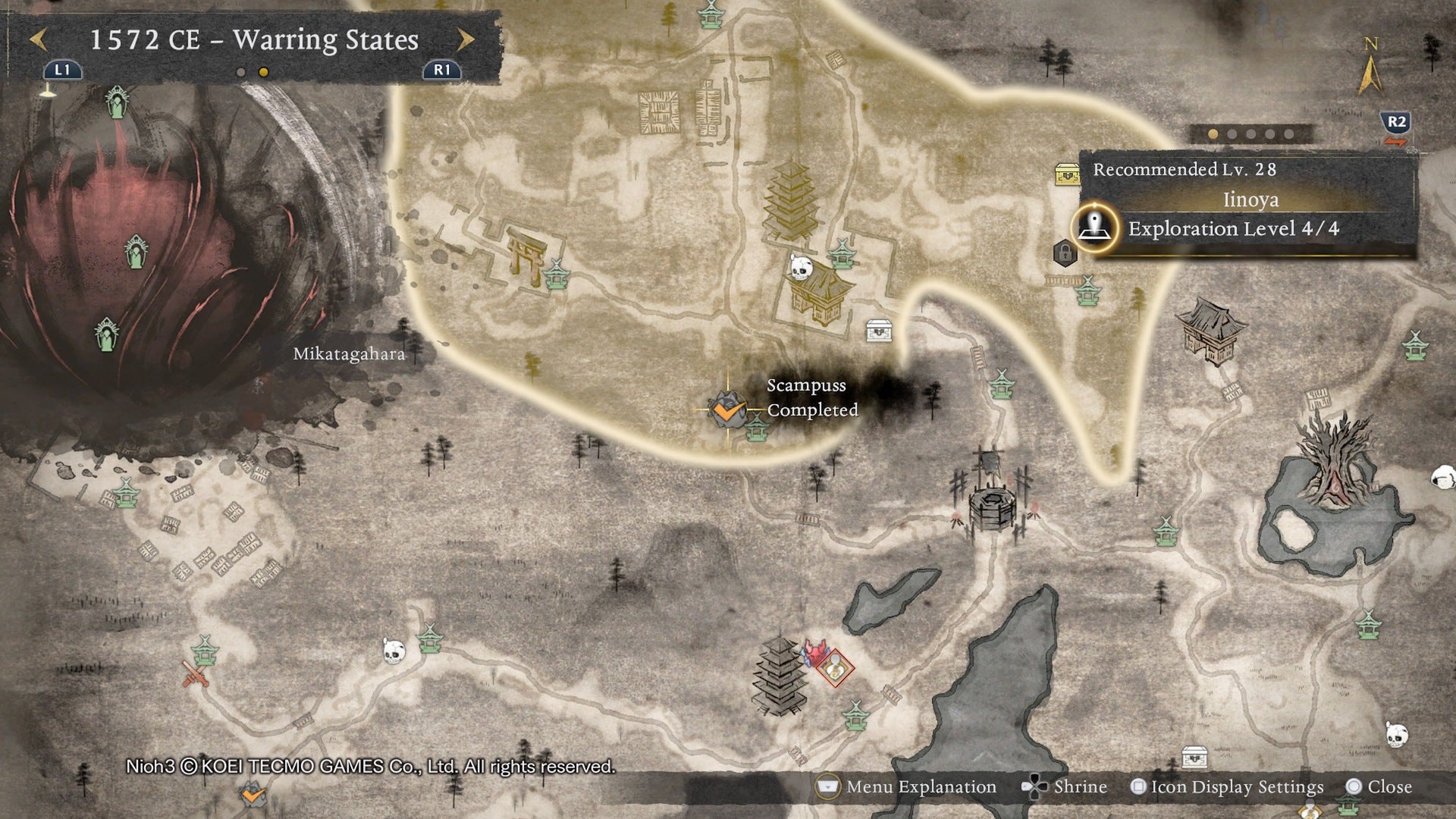 Nioh 3 Scampuss locations | Eurogamer.net