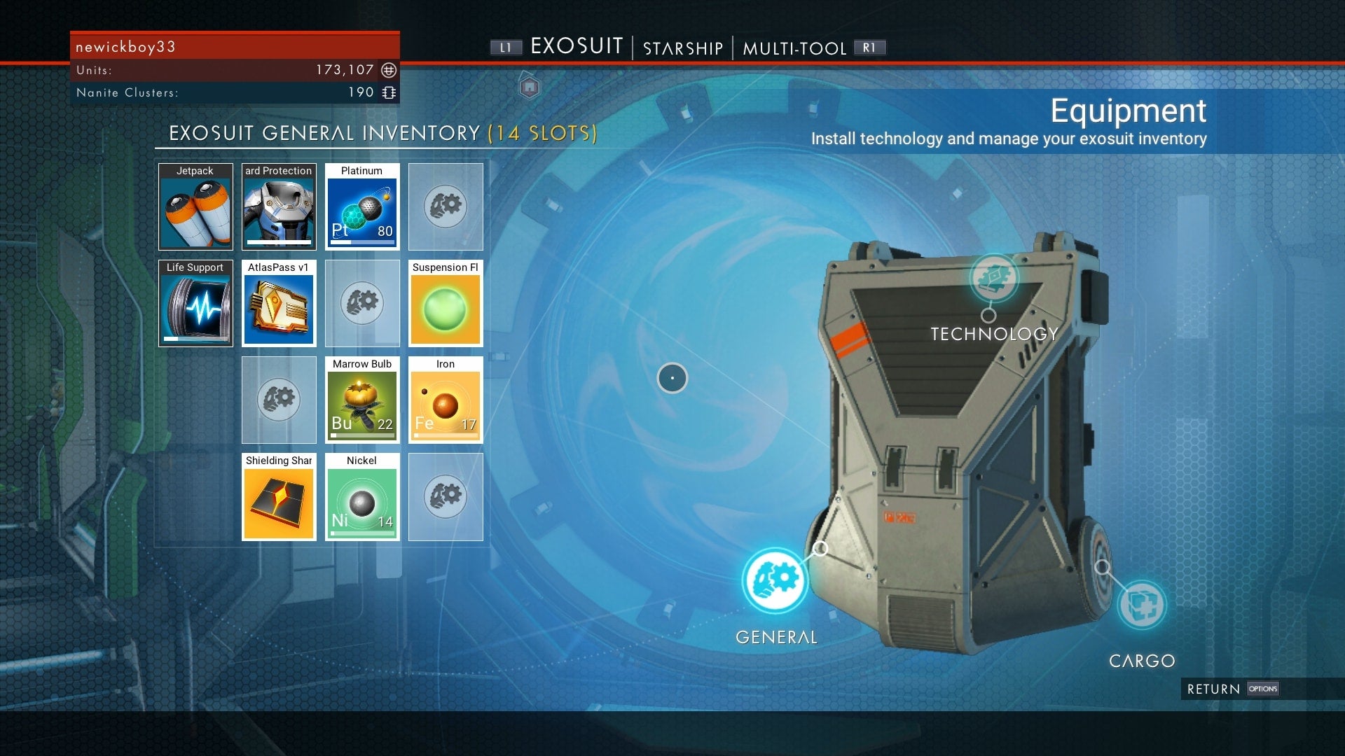 No Man's Sky Storage - Inventory Management Tips, Increase Storage in ...