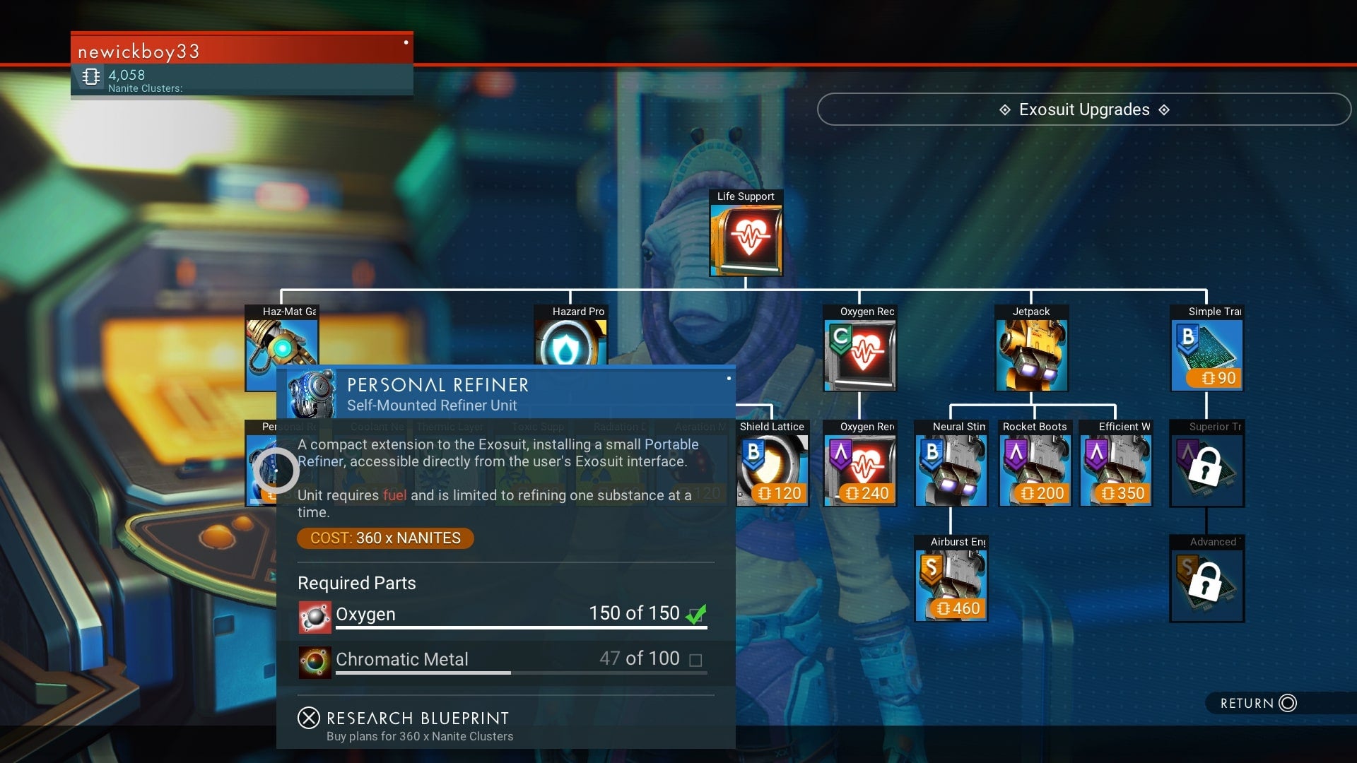 How to Get the Personal Refiner in No Man’s Sky | VG247