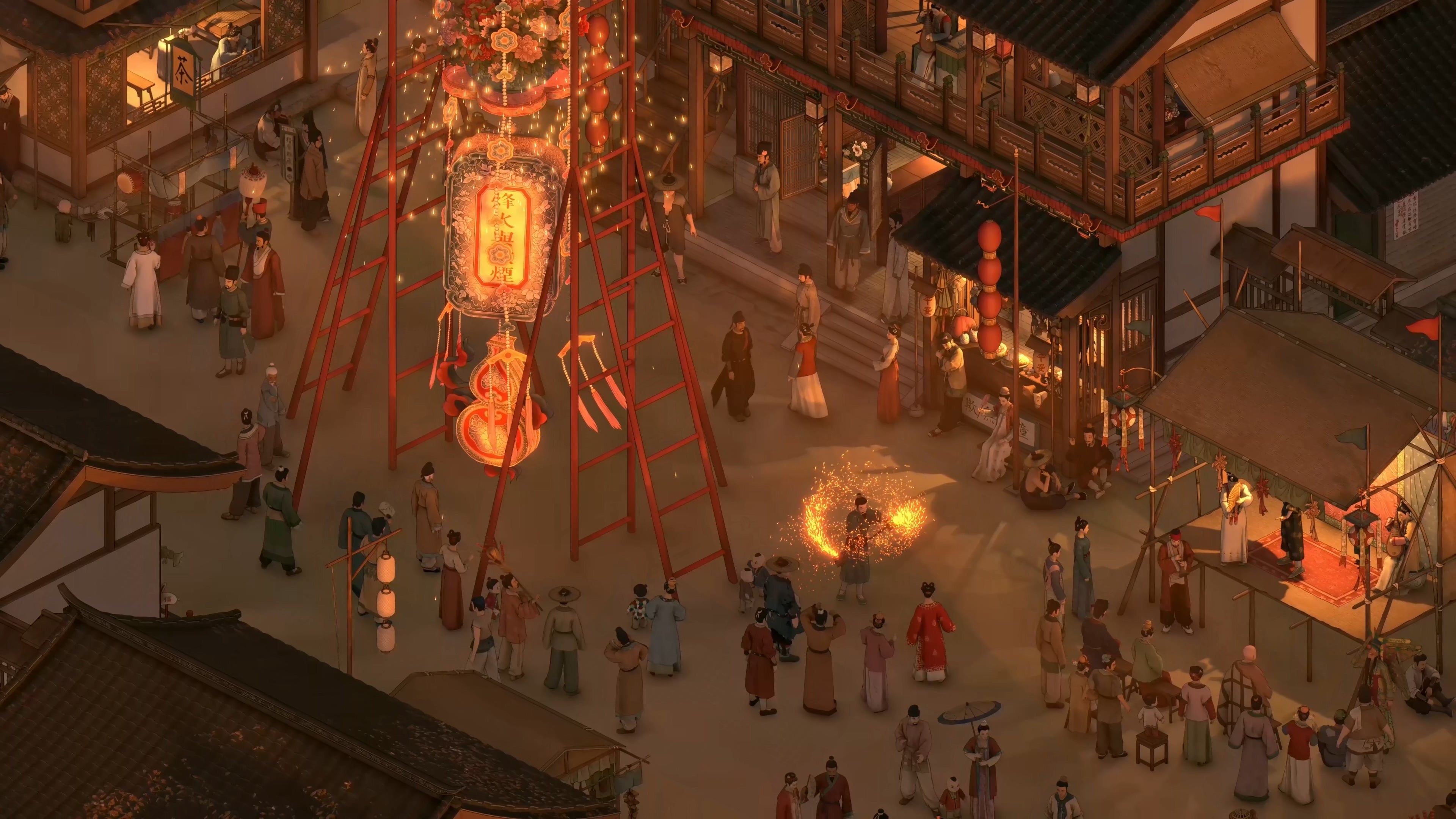 Ancient Chinese RPG The Bustling World is, in fact, all of the genres ...