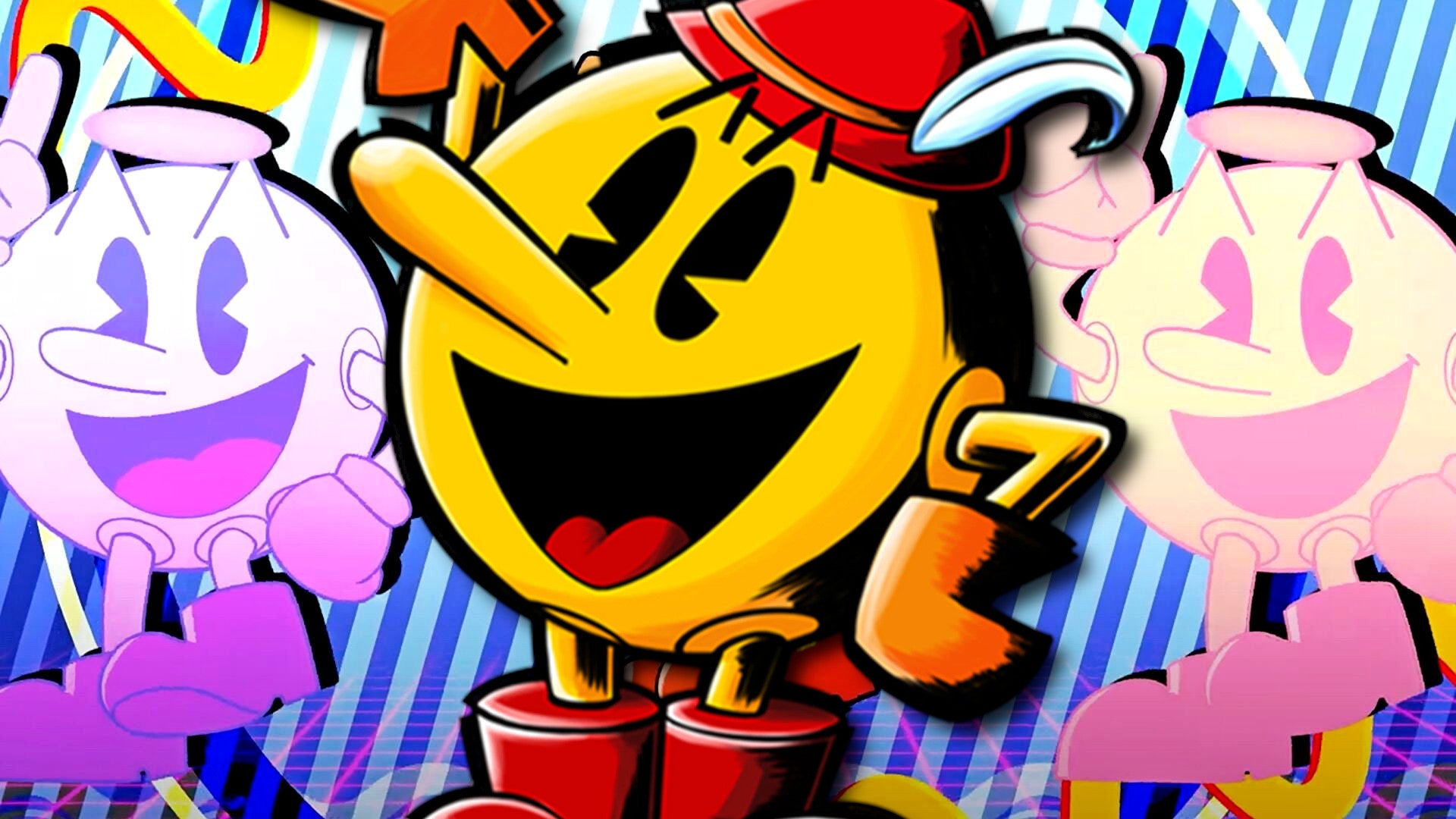 Cartoon Pac Man