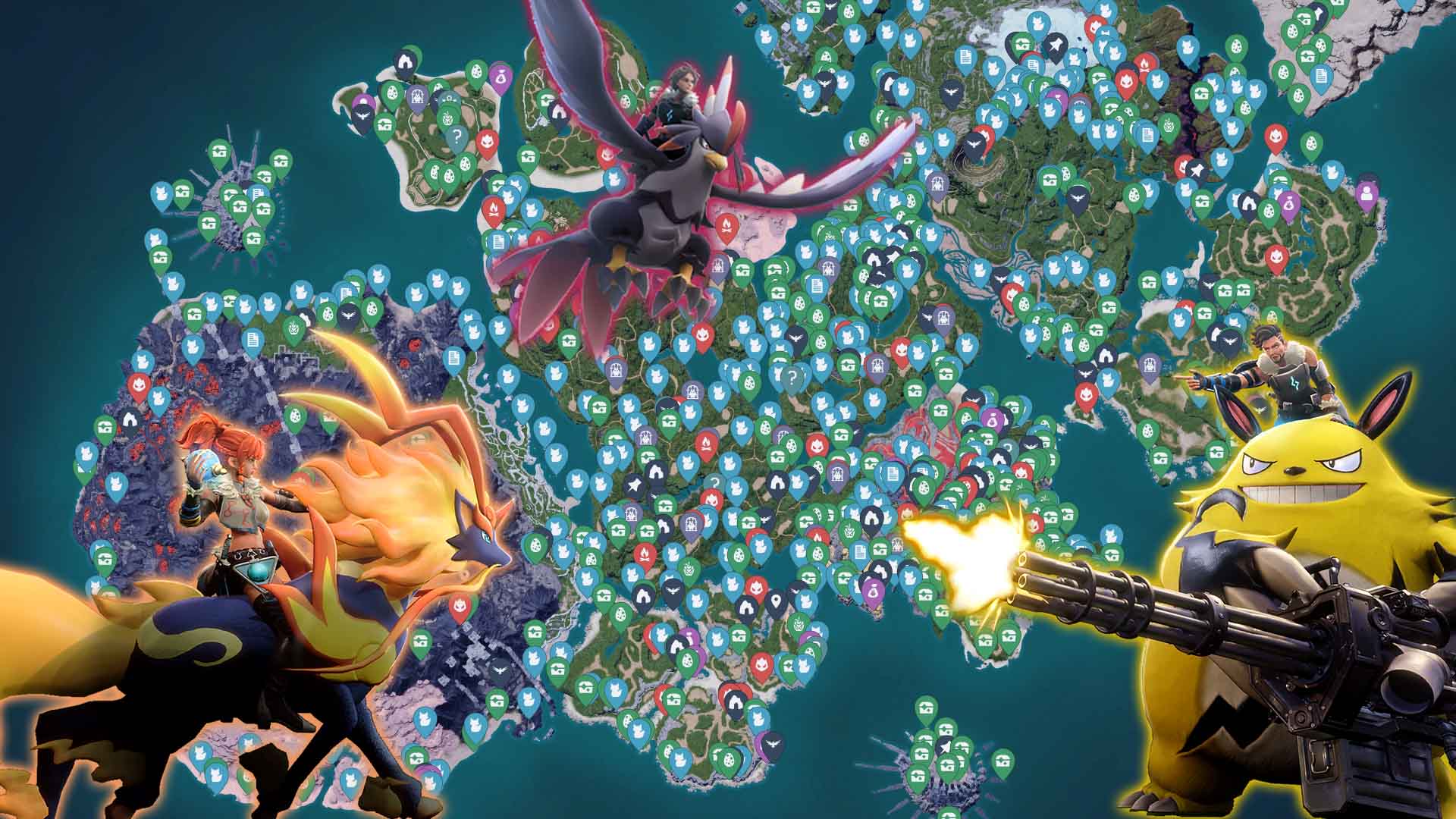 Palworld: Interactive Map – Mit diesen Karten findet ihr alles ... Palworld: Interactive Map – Mit diesen Karten findet ihr alles ...