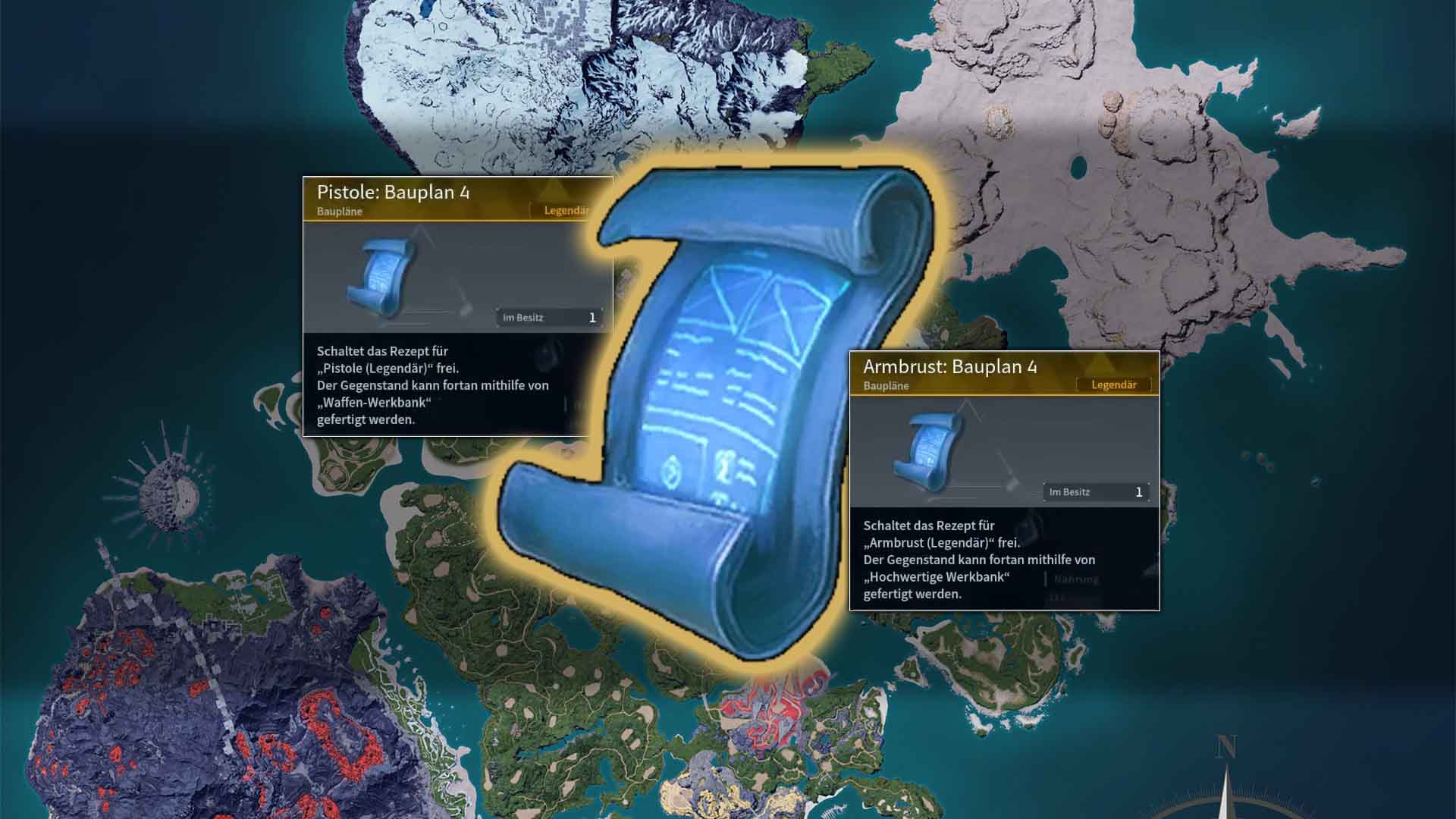 Palworld: Legendary Blueprints – Alle legendäre Baupläne finden ...