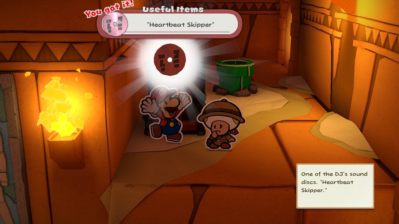 Paper Mario The Origami King: Temple of Shrooms Sound Disc Locations ...