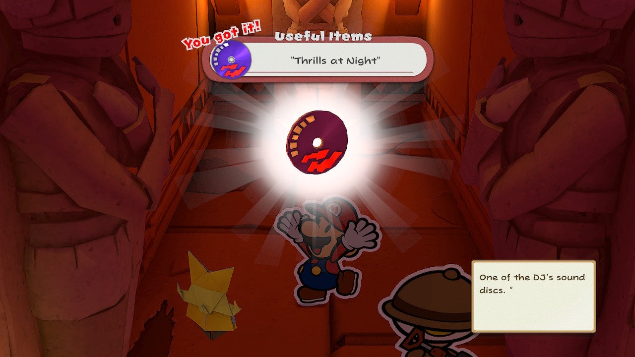 Paper Mario The Origami King: Temple of Shrooms Sound Disc Locations ...