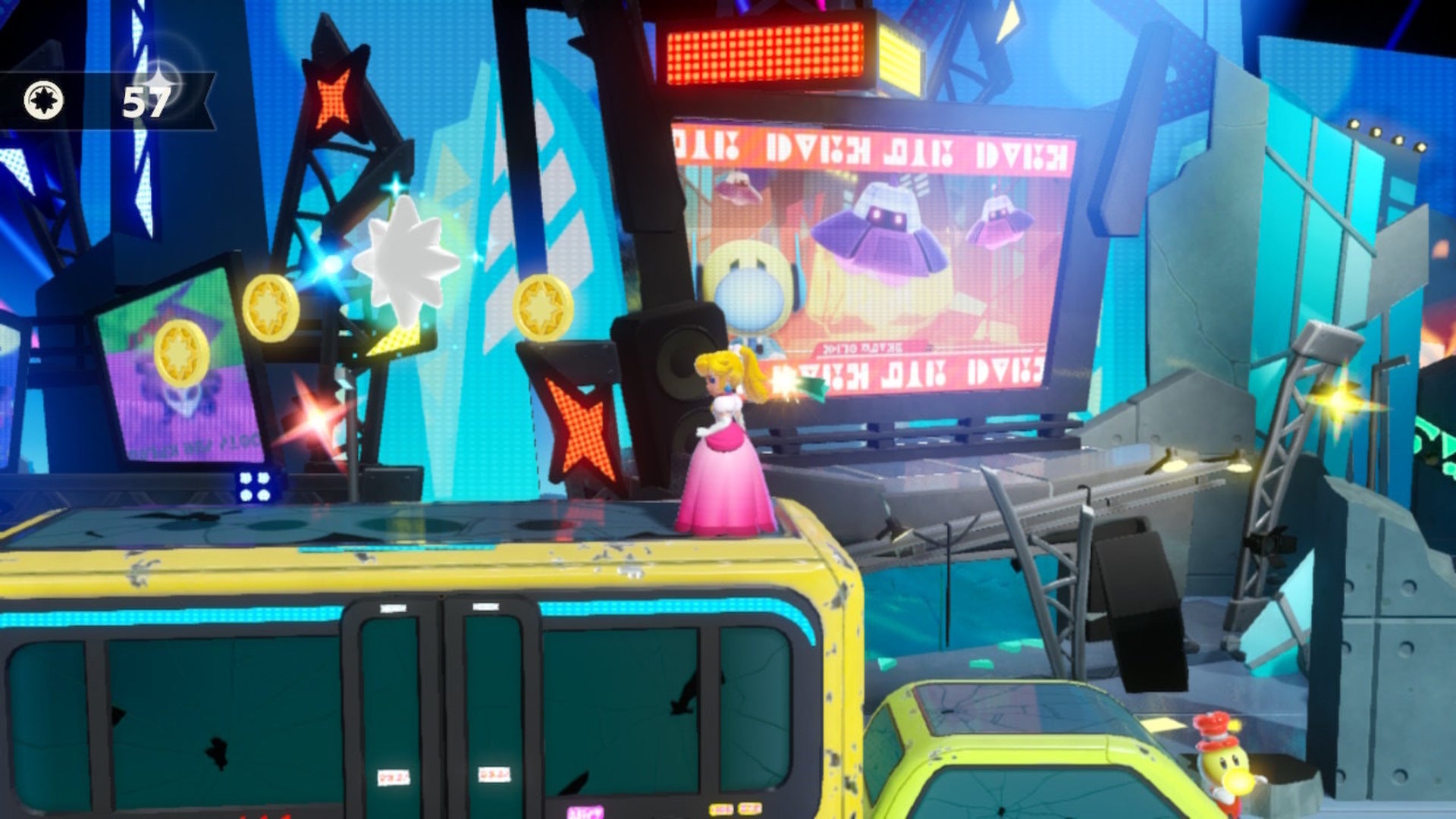 Princess Peach: Showtime Mighty Mission: Alien Invasion Sparkle Gems ...