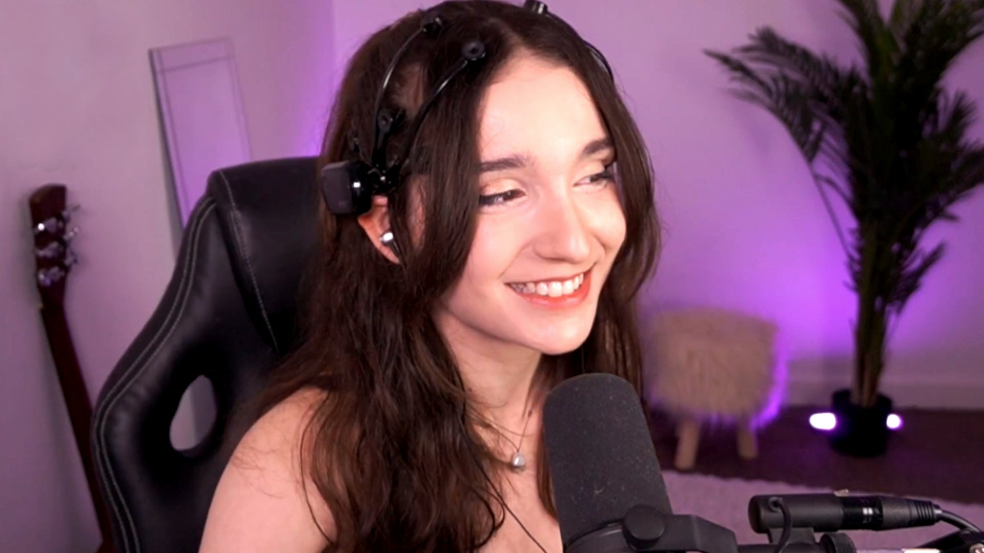 „Streamerka od fal mózgowych” już w ogóle nie potrzebuje kontrolera ...