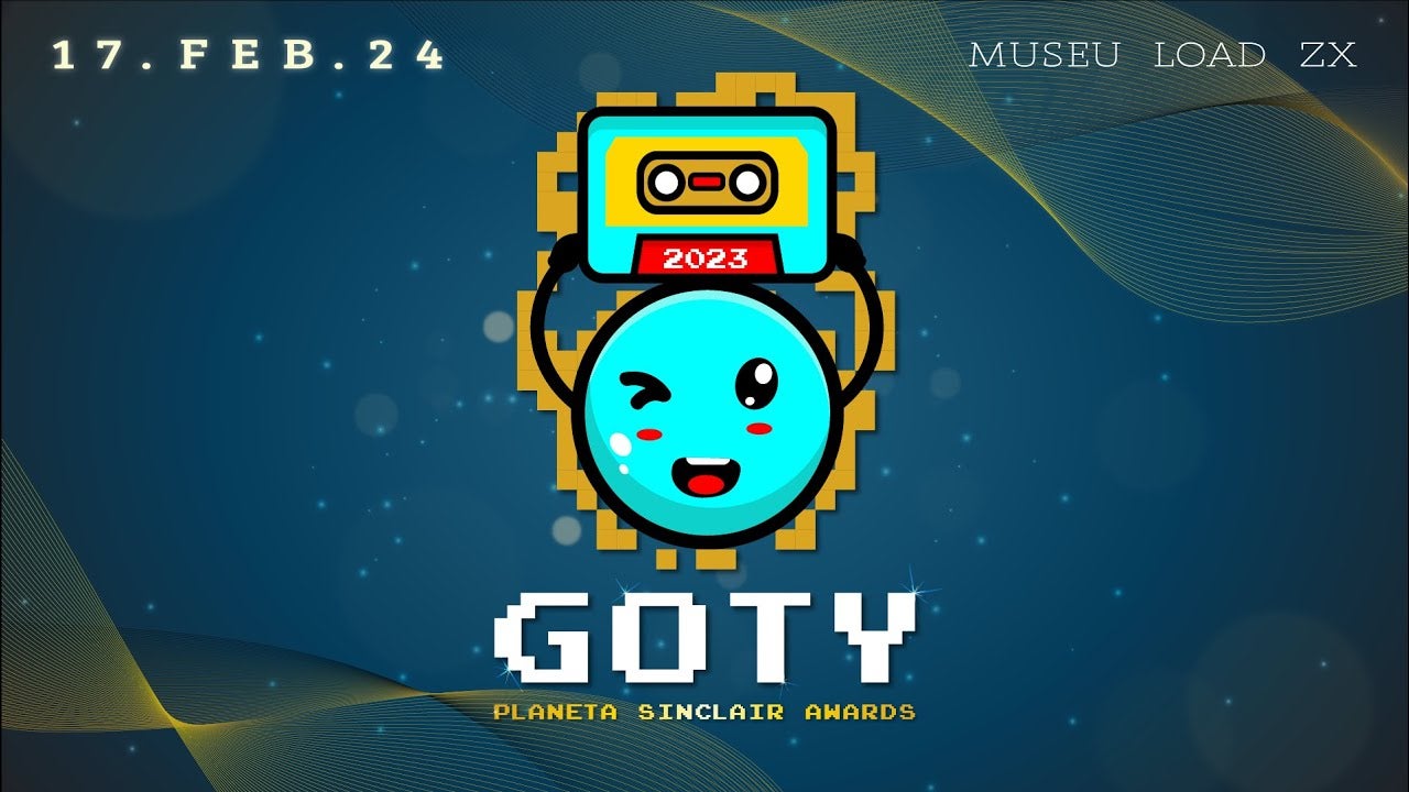 Planeta Sinclair Awards, Gala GOTY 2023 | Eurogamer.pt