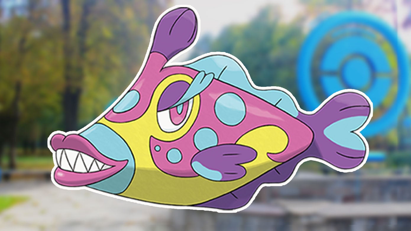 Purple Fish Pokemon