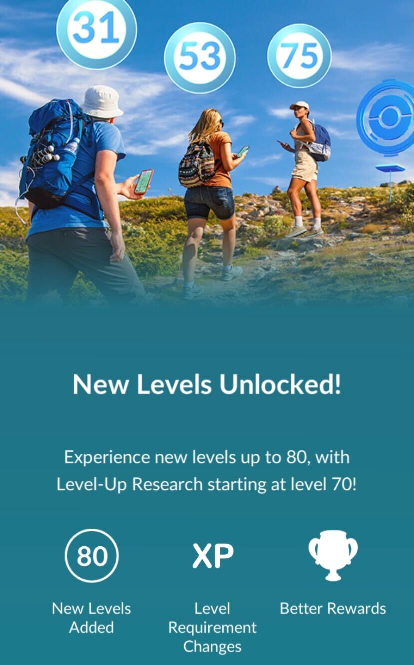 Pokémon Go level requirements and level 80 rewards | Eurogamer.net
