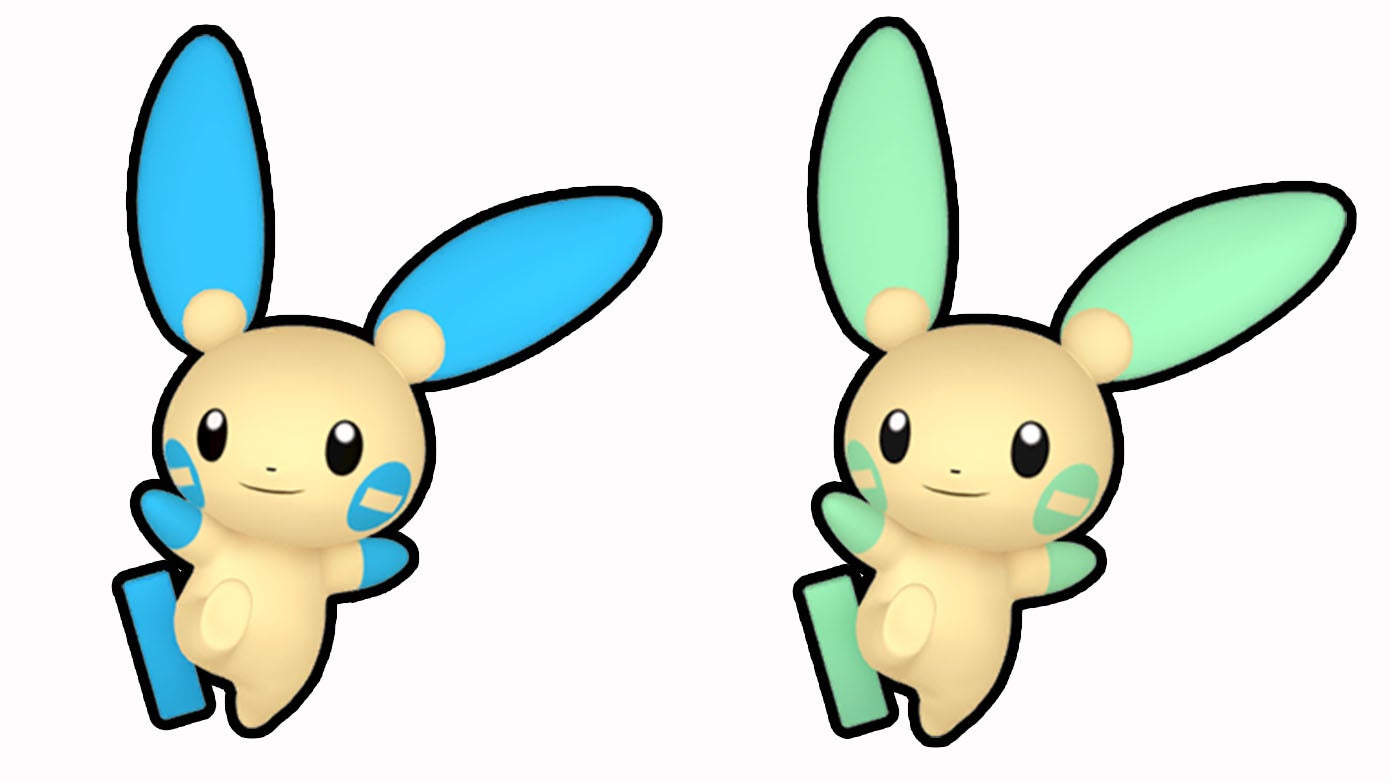 Is shiny Minun in Pokémon Go? | Eurogamer.net