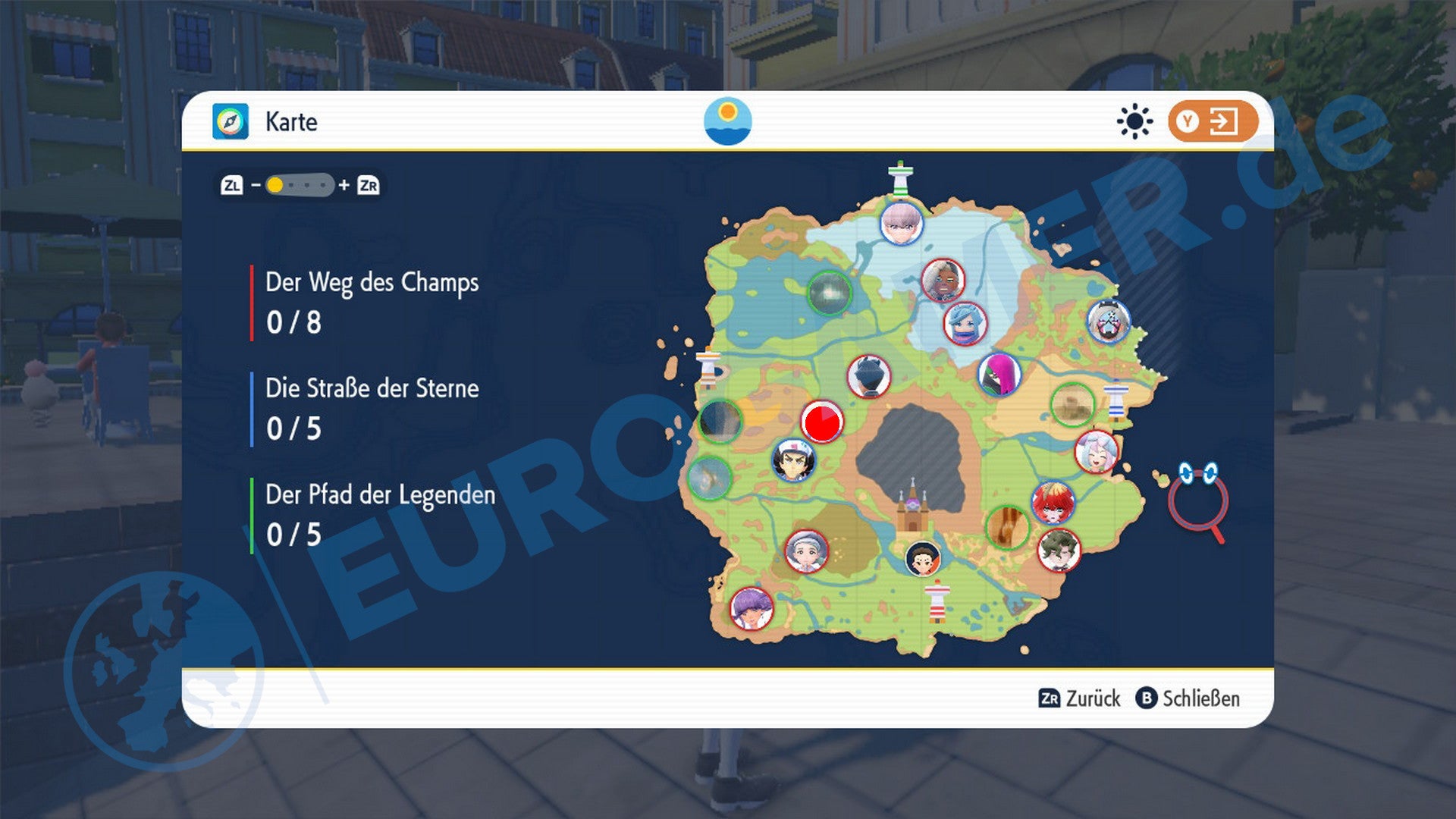 Pokémon Karmesin und Purpur: Arenaleiter Kombu in der Garrafosa-Arena ...