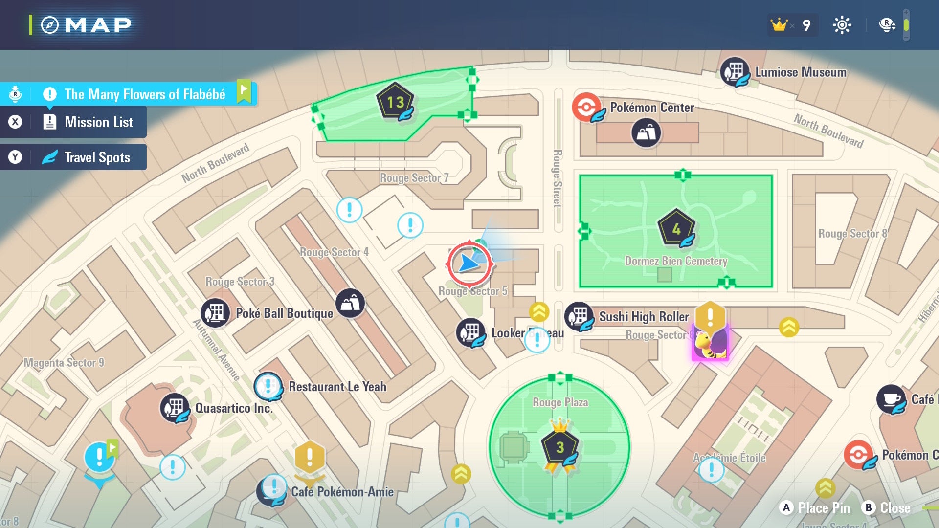 All Flabebe color locations in Pokémon Legends Z-A | Eurogamer.net