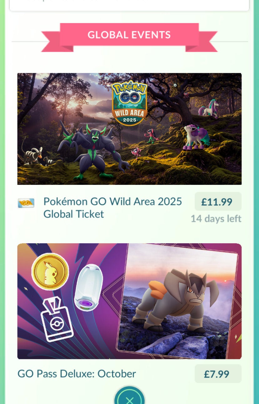 Pokémon Go Wild Area 2025 date, start time, ticket price and Wild Area ...
