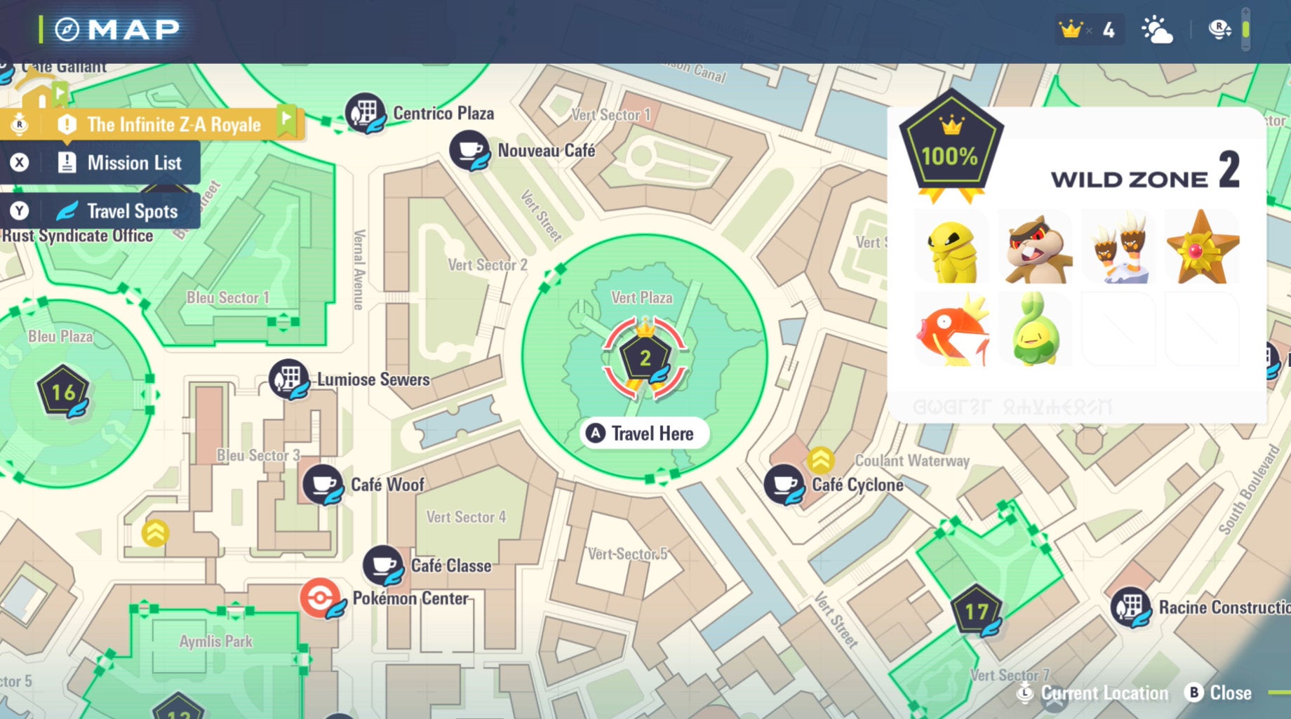 All Wild Zone Pokémon in Legends Z-A | Eurogamer.net