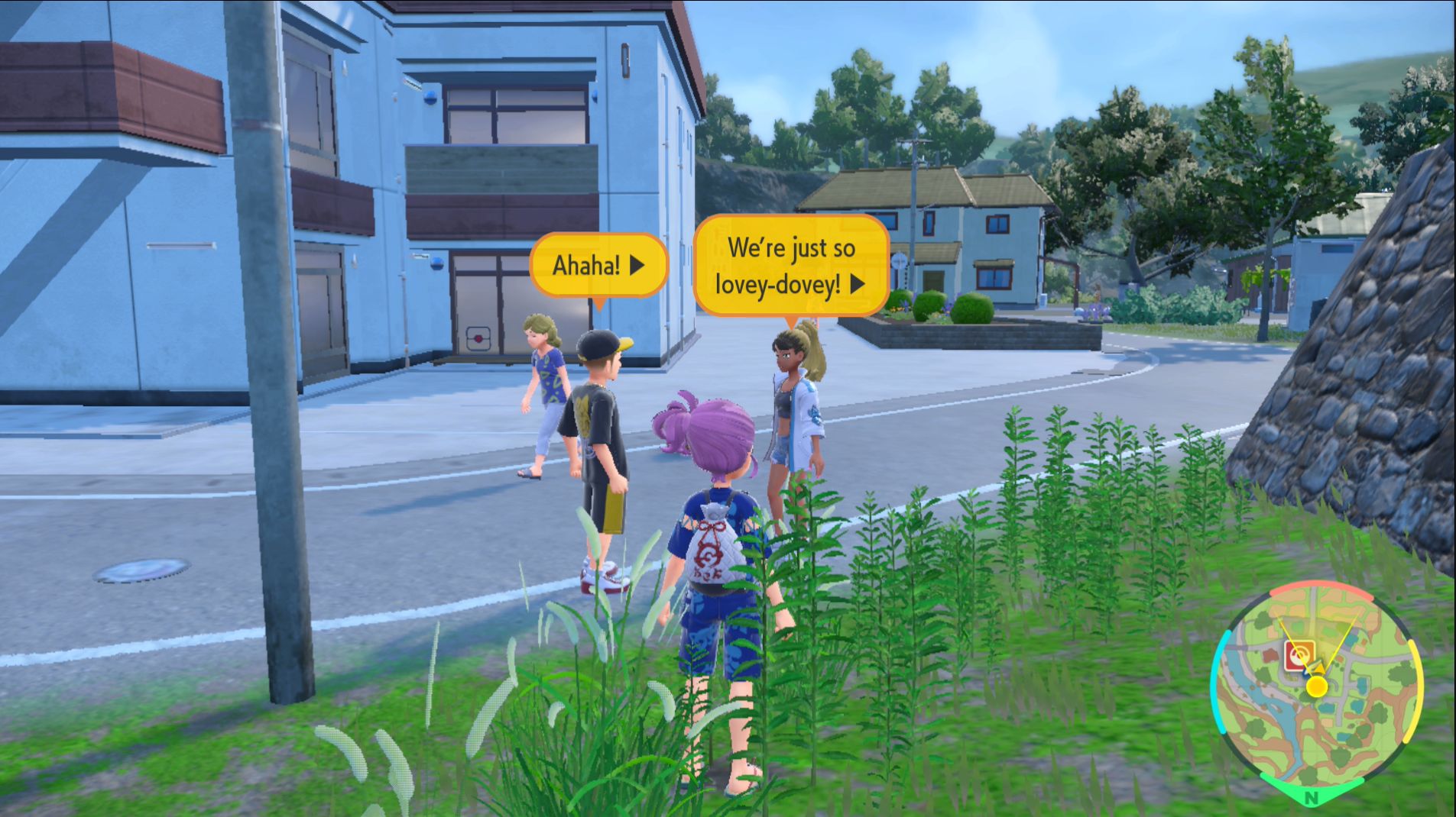 Lovey Dovey couple Pokémon solution in The Teal Mask for Pokémon ...