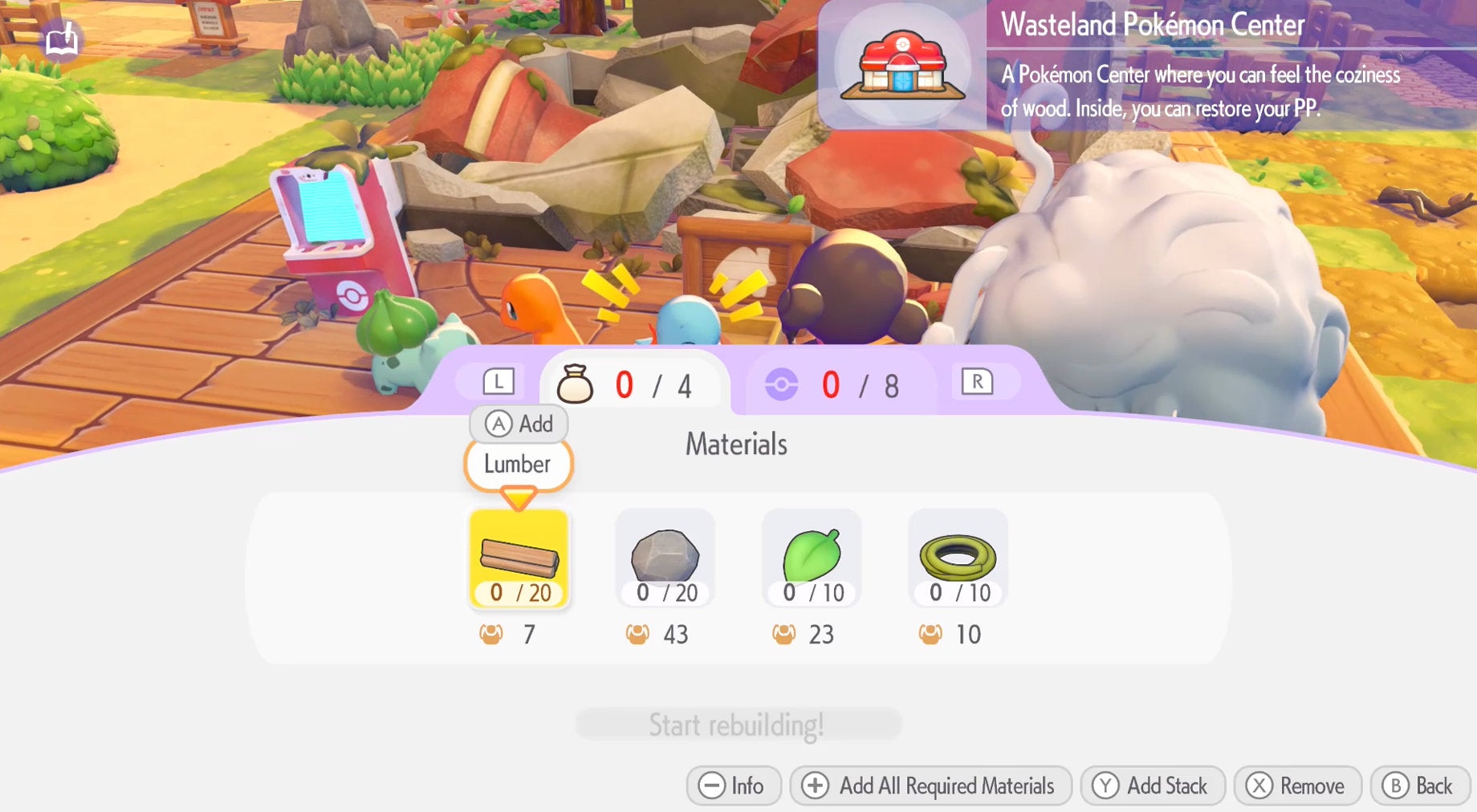 How to rebuild each Pokémon Center in Pokémon Pokopia | Eurogamer.net