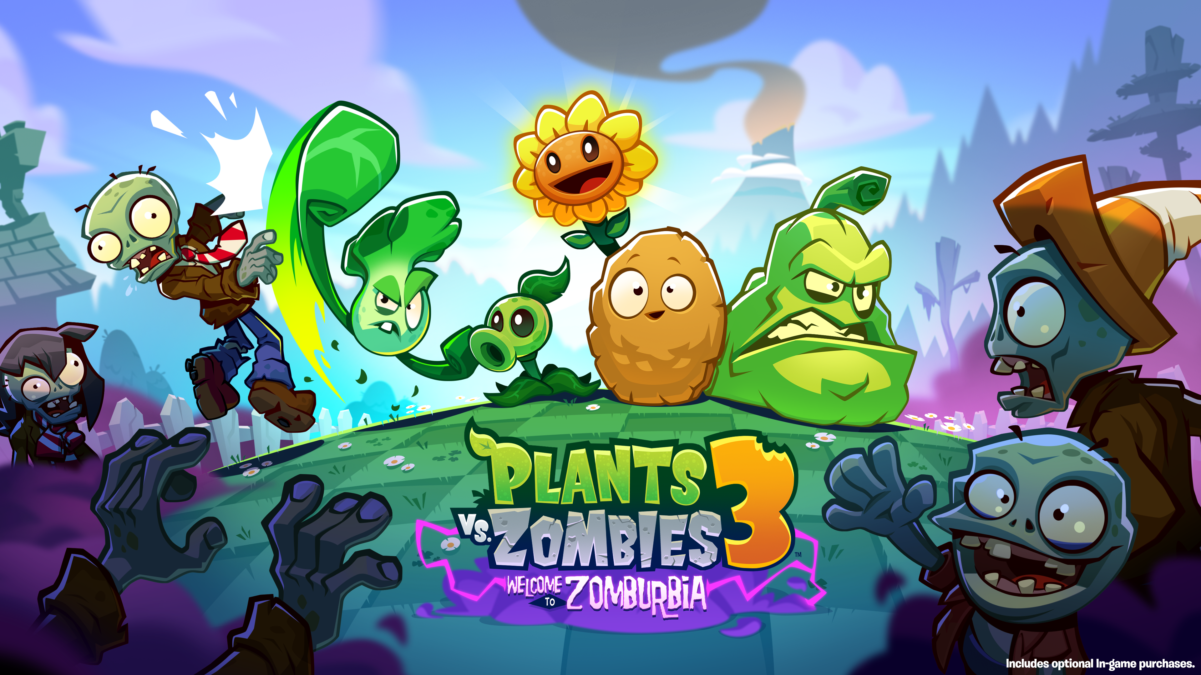 Plants vs Zombies 3: Welcome to Zomburbia | Eurogamer.net