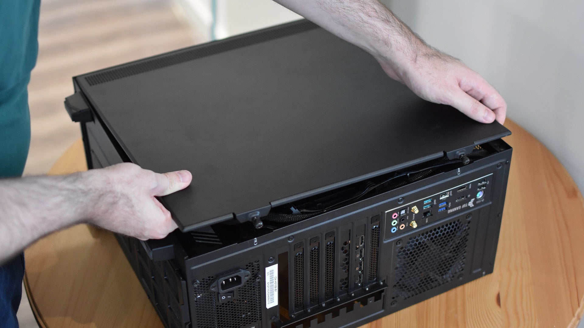 How to tidy cables, reassemble your PC case and connect peripherals ...