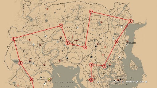 Rdr2 Collector Map Unofficial Map For RDR2 On The App Store