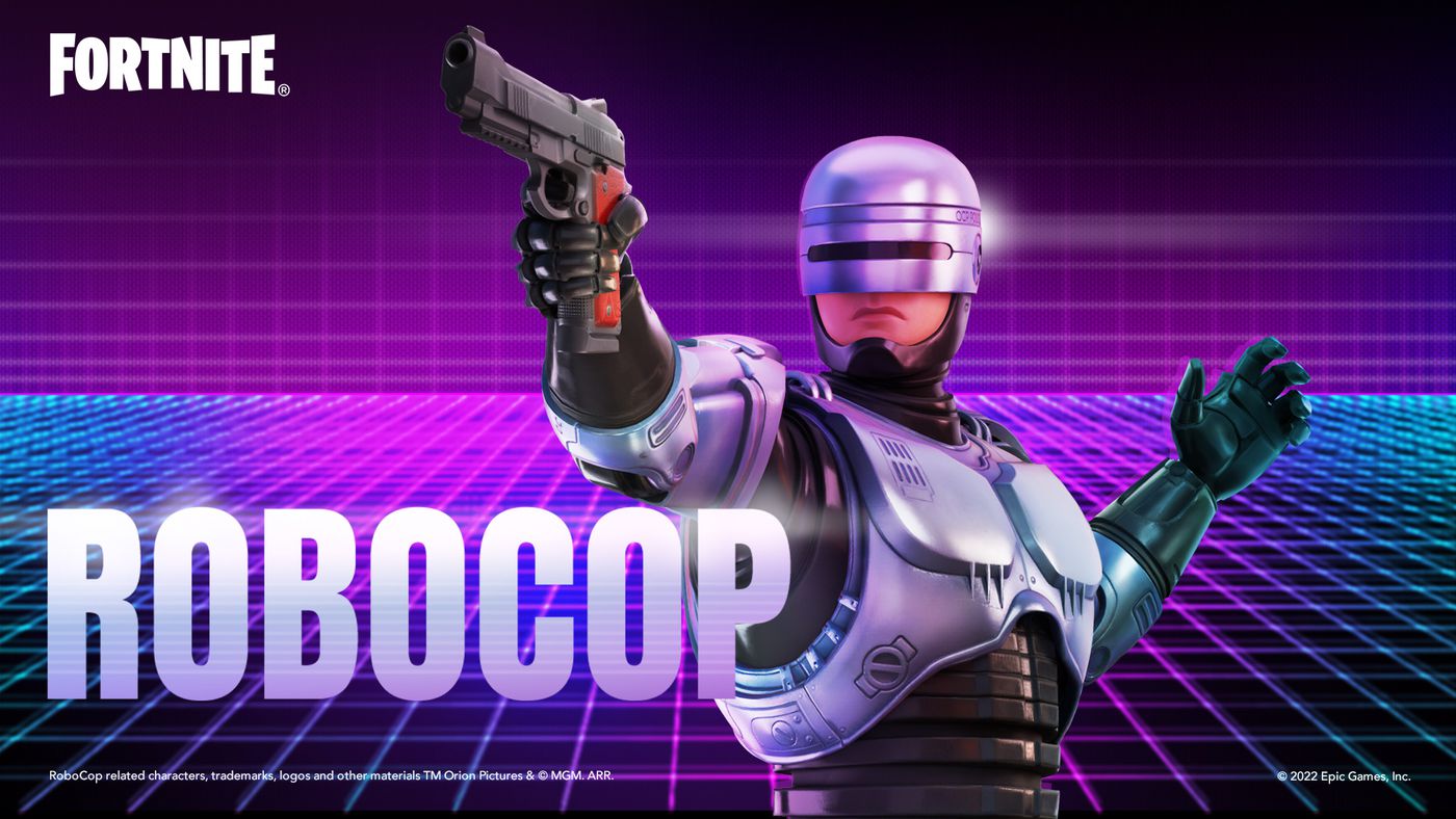 Robocop is now available in Fortnite | Eurogamer.net