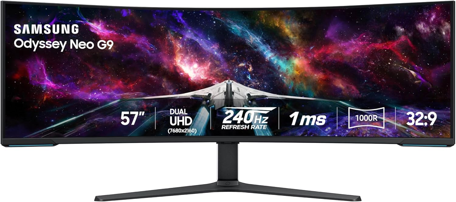 This comically large Samsung Odyssey Neo gaming monitor just got an ...
