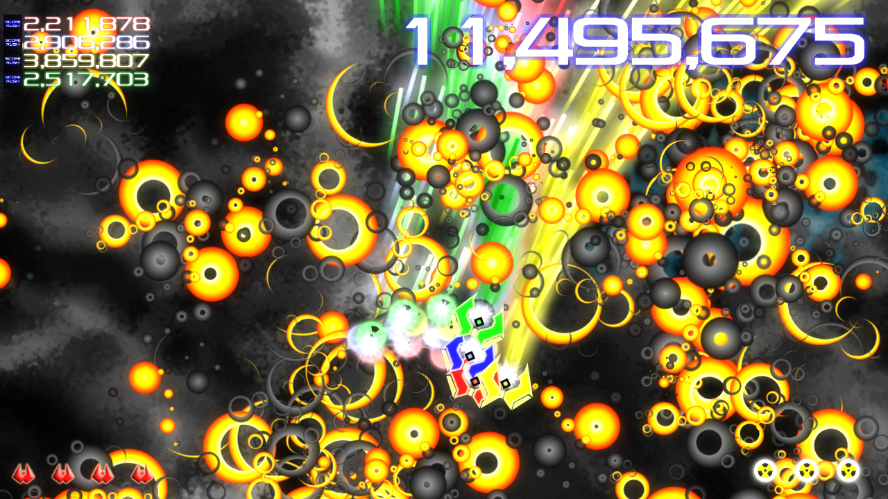 Score Rush Extended PS4 Review: Twin-Stick, Bullet Hell | VG247