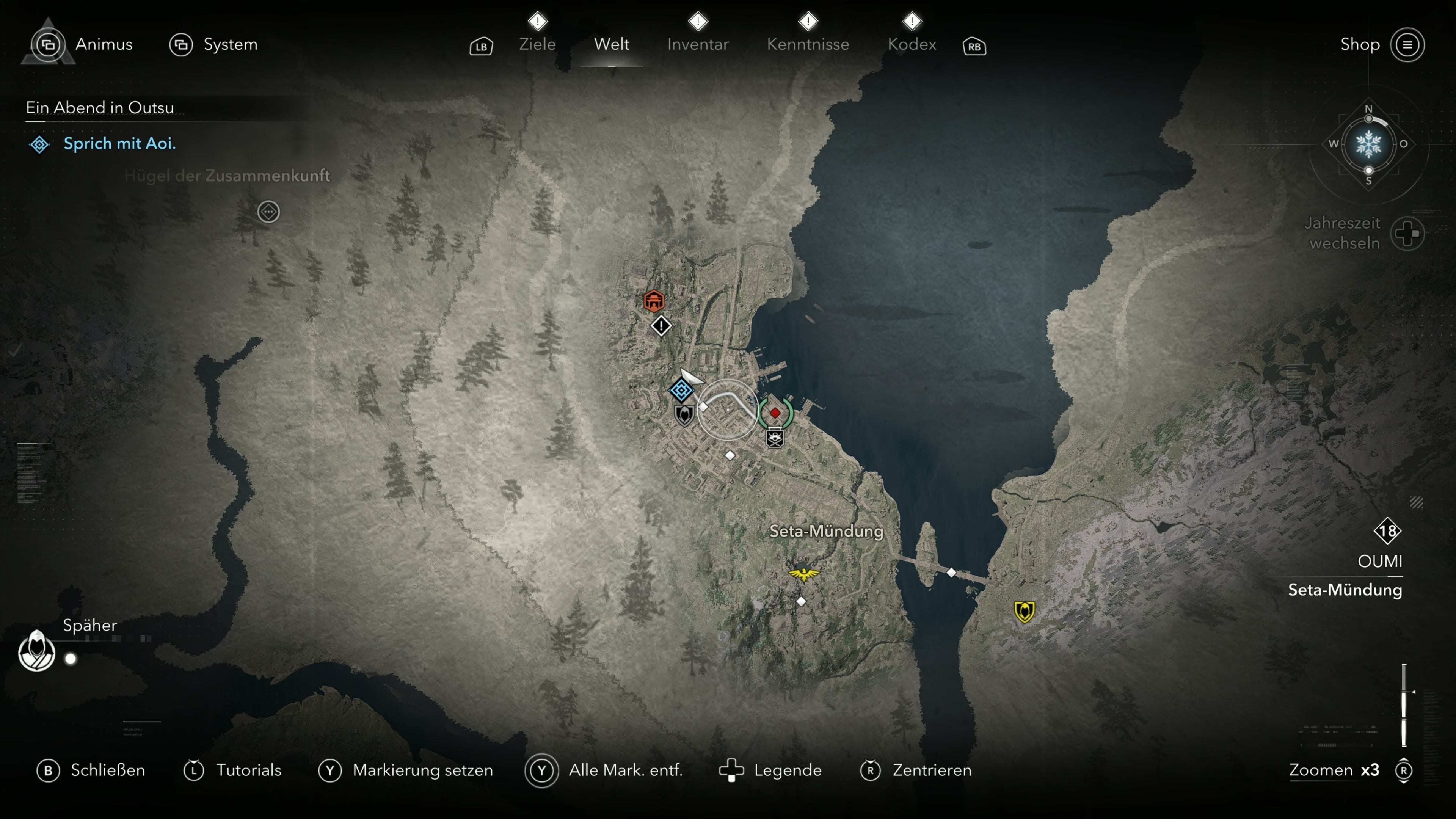 Assassin's Creed: Shadows - Das wahre Bakufu: Ein Abend in Outsu (Karten + Guide) | Eurogamer.de