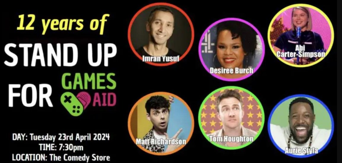 Games industry charity comedy night returns to London this month ...