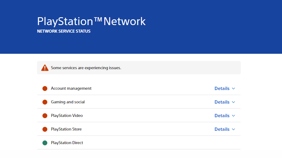 PSN down for hours, as Sony services "experiencing issues" | Eurogamer.net