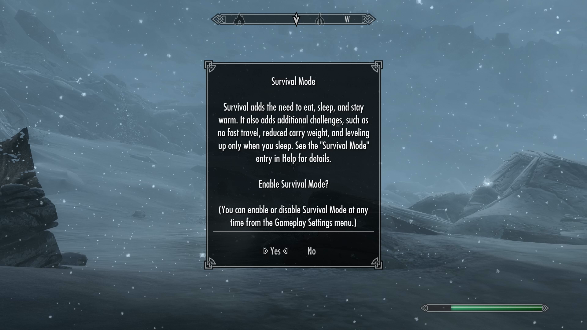 Skyrim Survival Mode Guide - Tips and Tricks, Region Temperature Map ...
