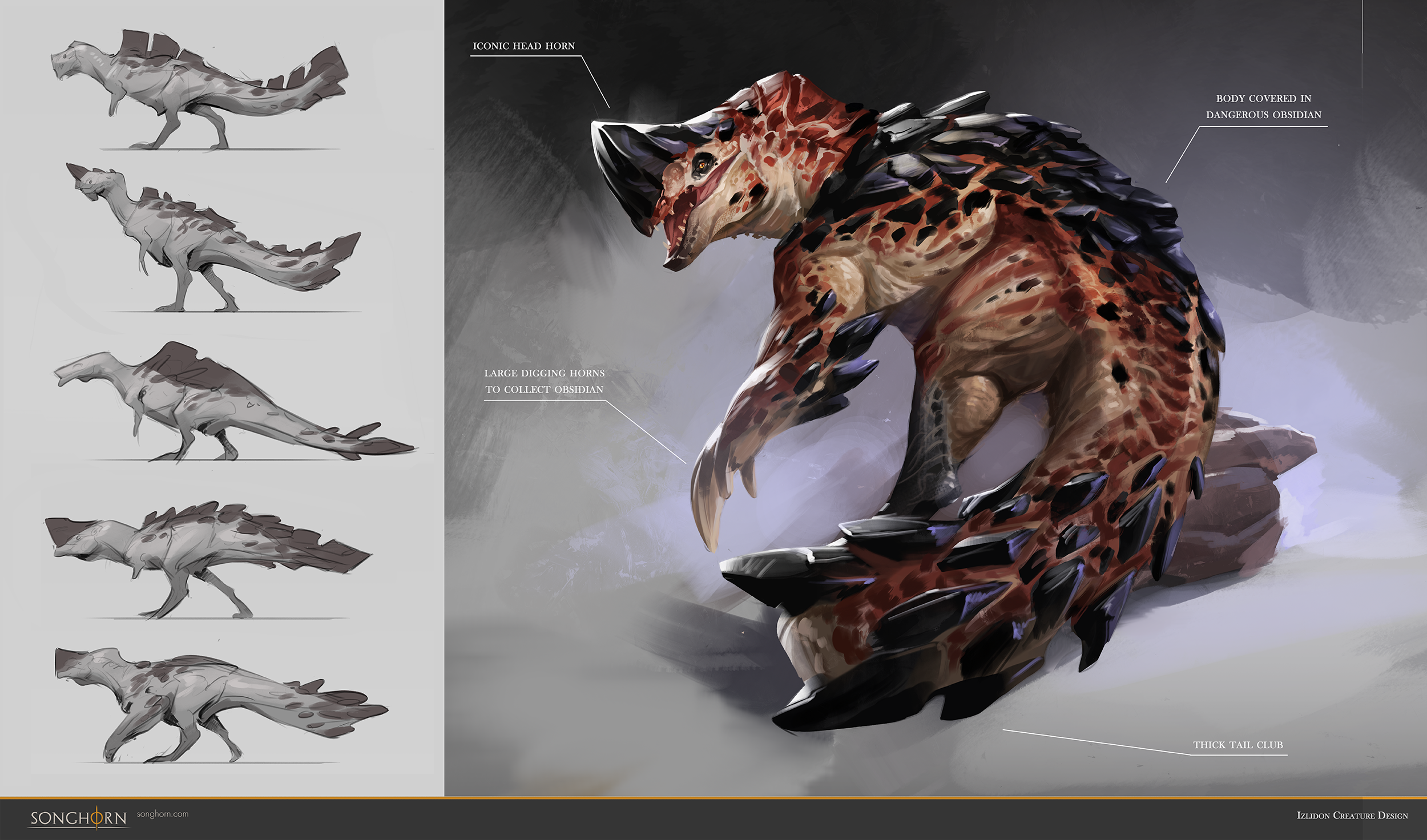 How To Draw A Fantasy Creature Step By Step Concept Art