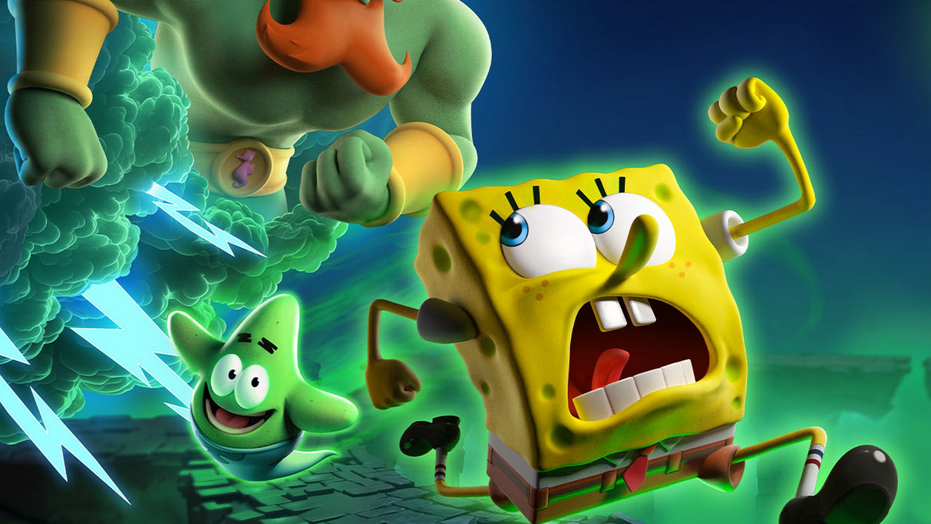 SpongeBob Schwammkopf: Giganten der Gezeiten mit David Hasselhoff ...