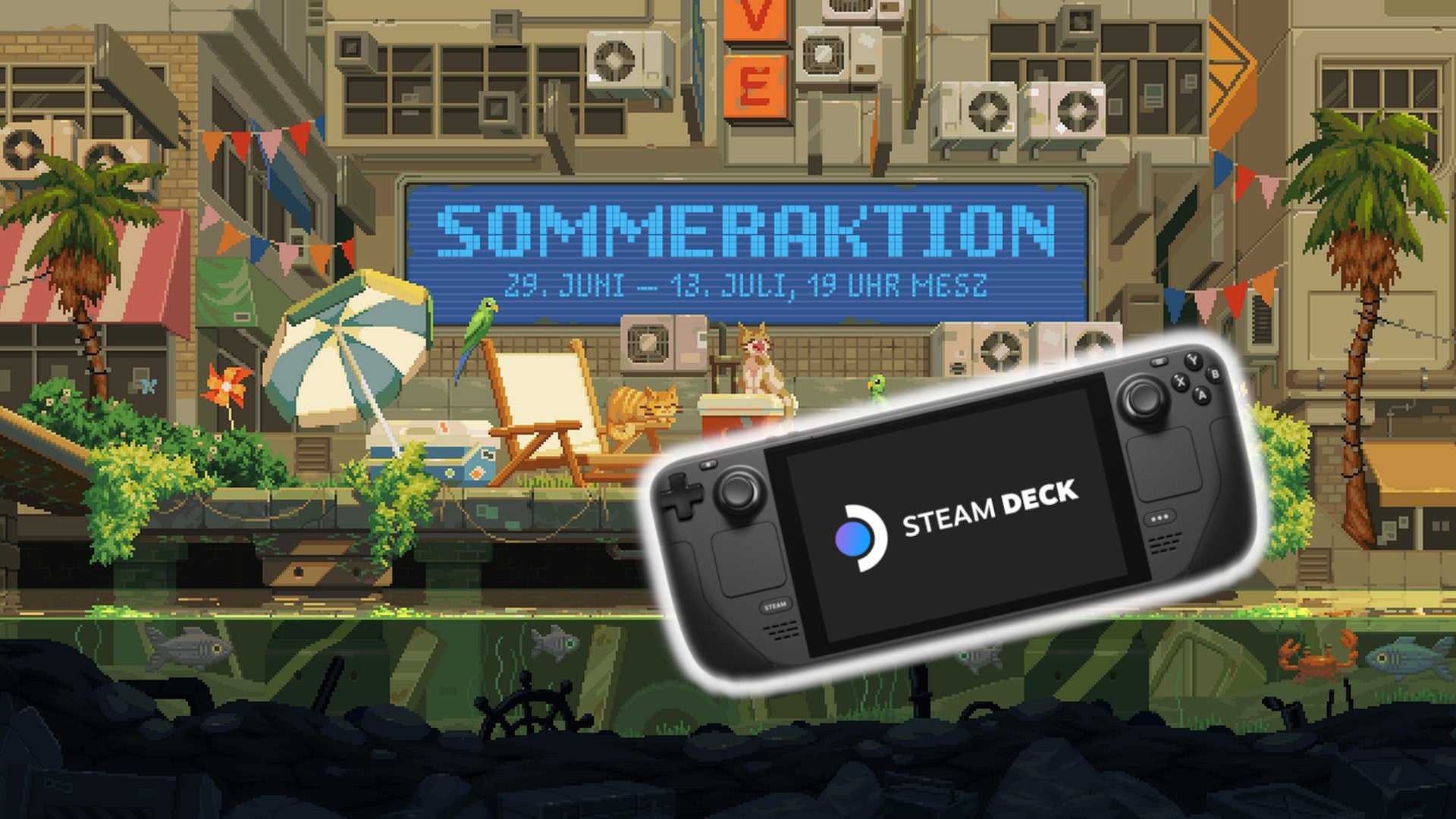 Steam Deck mit bis zu 20% Rabatt: Valve haut den Handheld-PC zum Summer ...