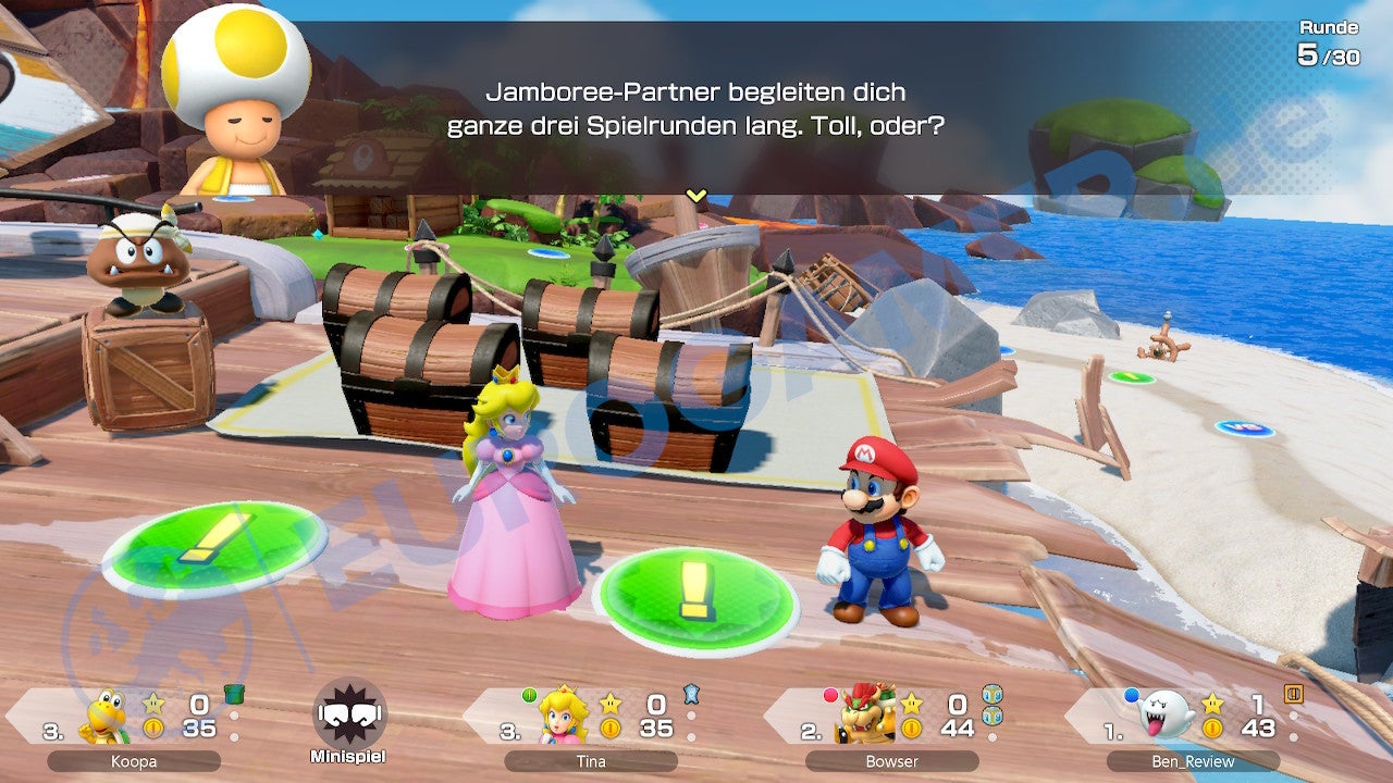 Super Mario Party Jamboree: Jamboree-Partner Übersicht - Das können ...