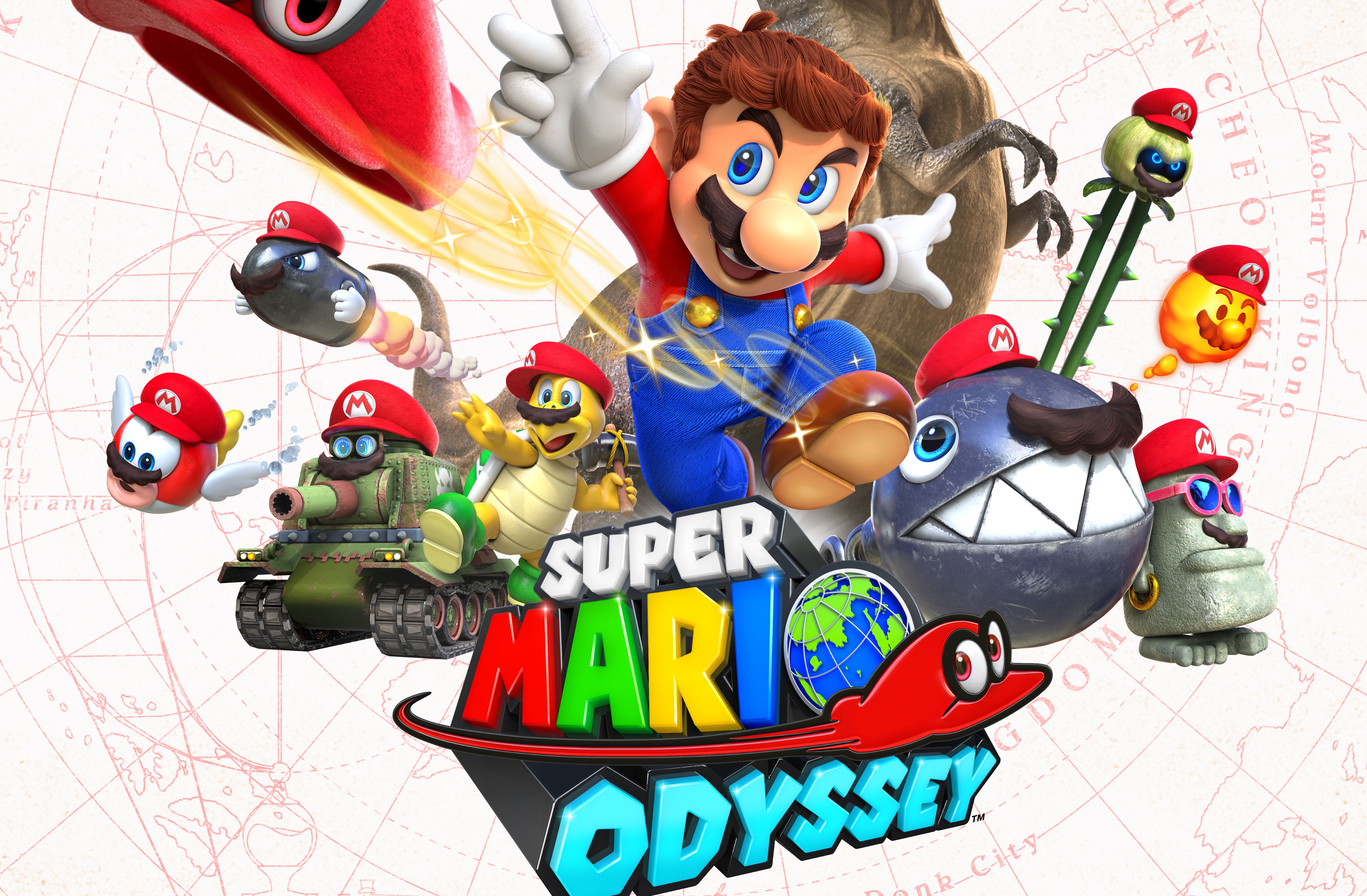 Super mario odyssey initial release date store