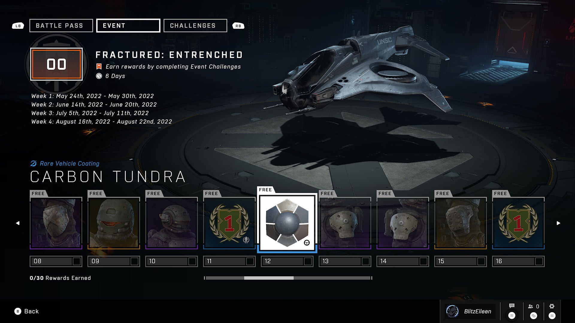 Halo Infinite Fracture Entrenched event rewards, Land Grab challenges ...